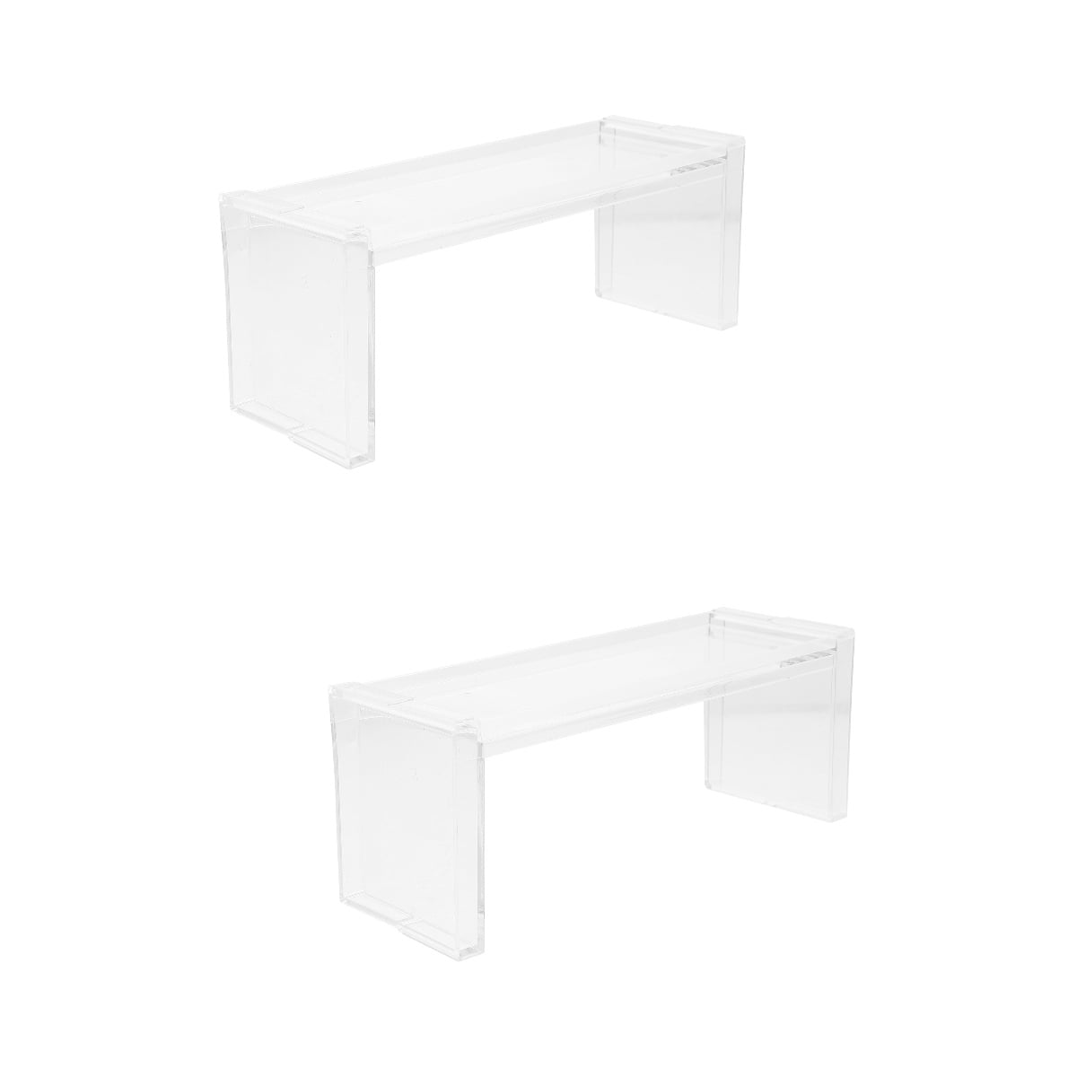 OUNONA 2 Sets of Transparent Display Racks Handmade Model Display Racks ...