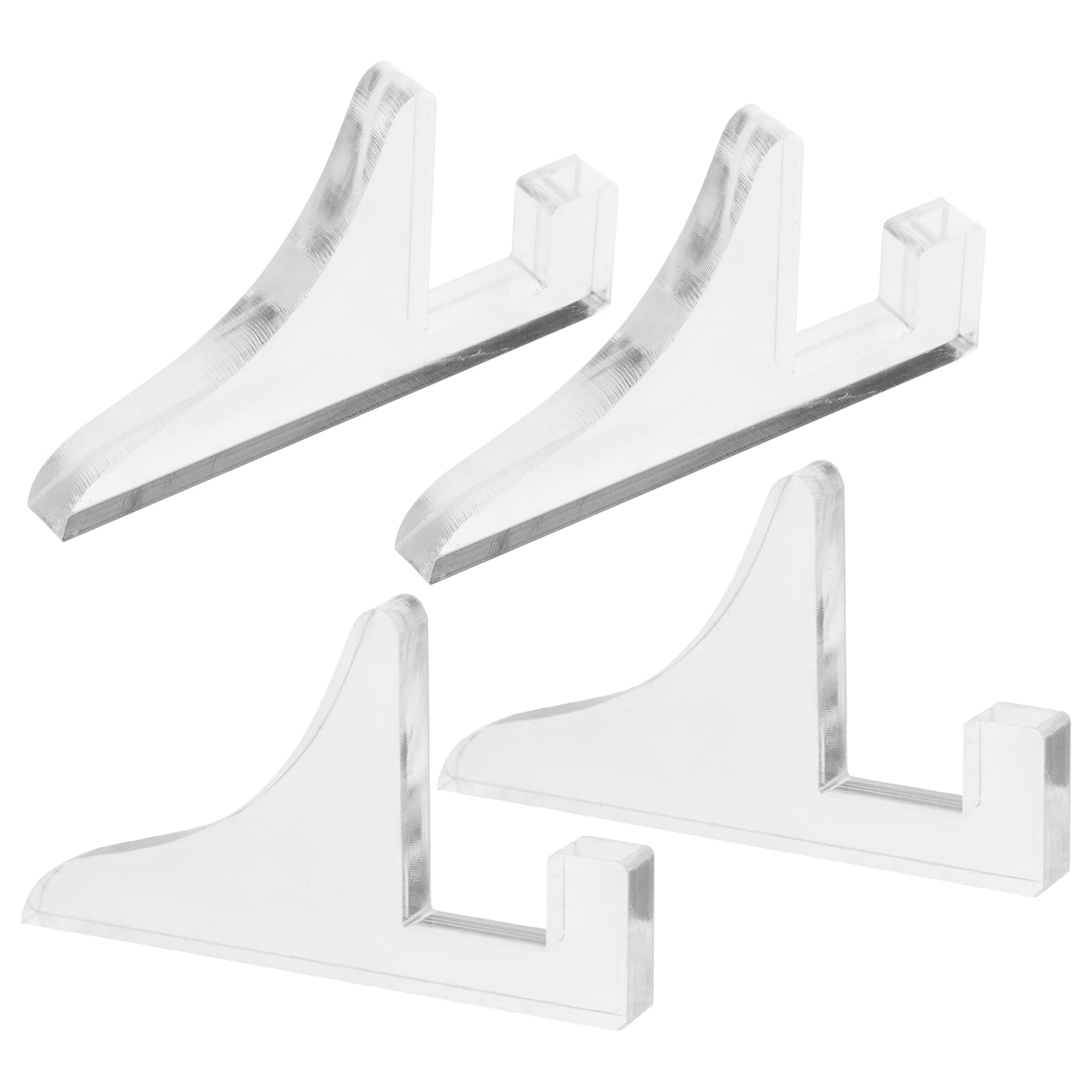 OUNONA 2 pairs of Acrylic Display Stand Multi-functional Display Holder ...