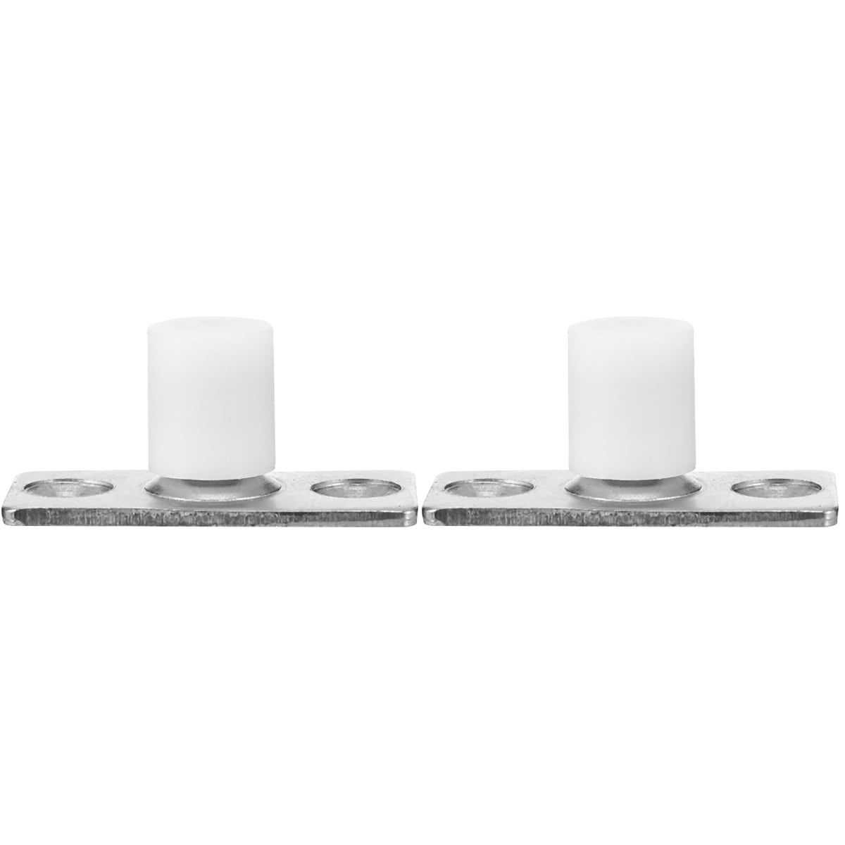 OUNONA 2 pcs Nylon Door Bottom Wheel Pulley Wheel Rail Sliding Gate ...