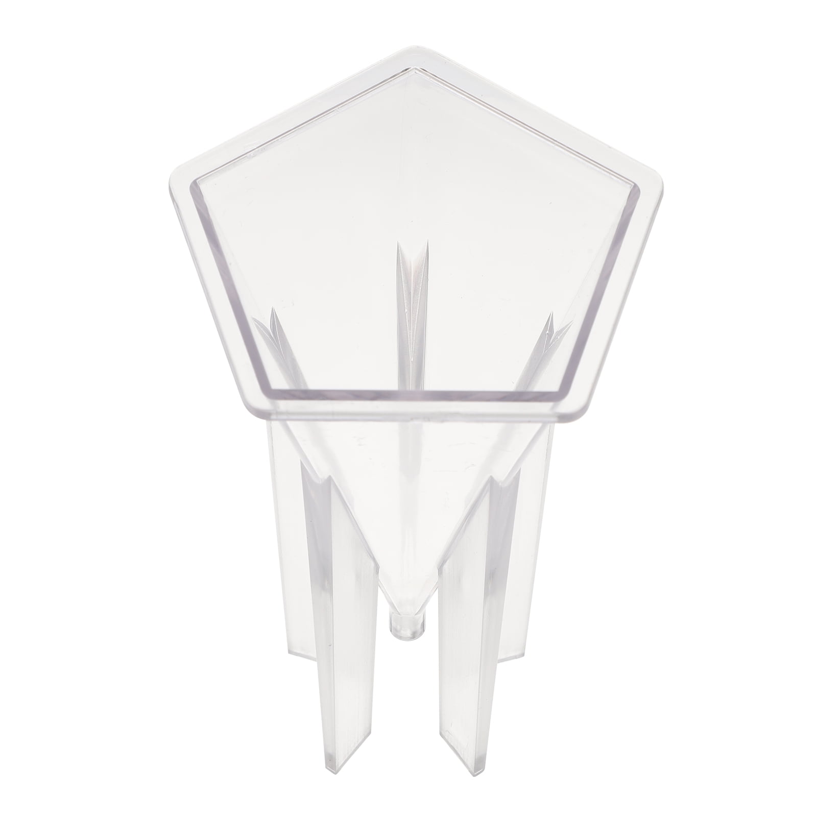 OUNONA 2 pcs Plastic Taper Mold Taper Mold Different Geometry Mold DIY ...