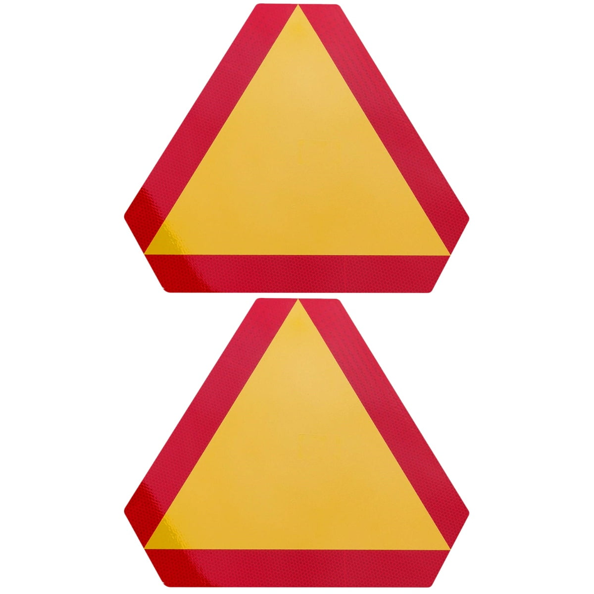 OUNONA 2 pcs Slow Moving Car Sign Rear Reflector Board Warning ...