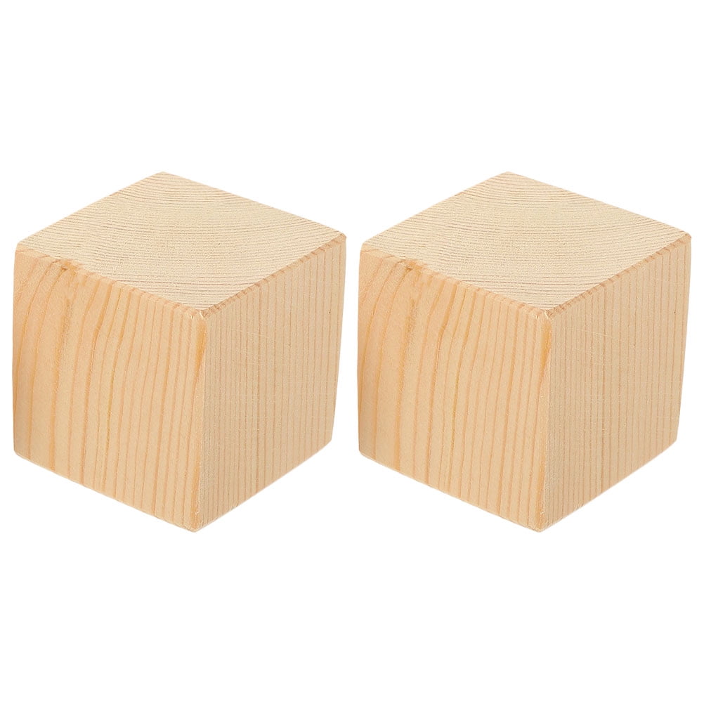 OUNONA Brown Wood Furniture Risers Heavy Duty for Sofa Table Couch Bed ...