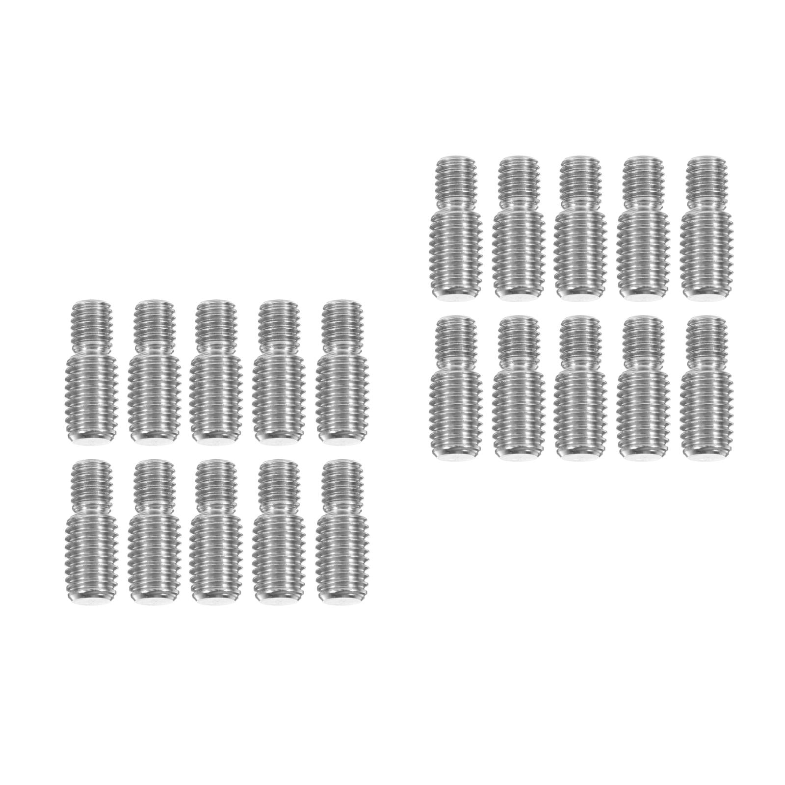OUNONA 20 PCS Stainless Steel Screws Transfer Screws Reducer Adapters ...