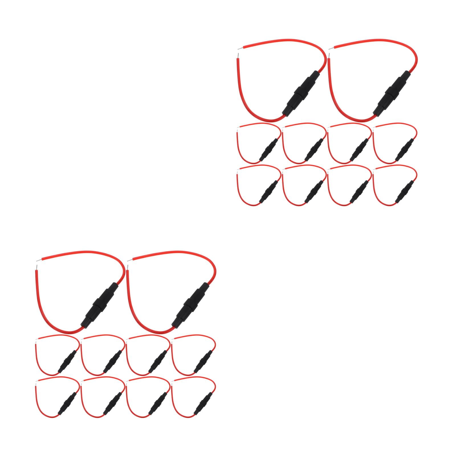 OUNONA 20 PCS Truck Fuse Holder Car Fuse Holders Boat Replacement Fuse ...