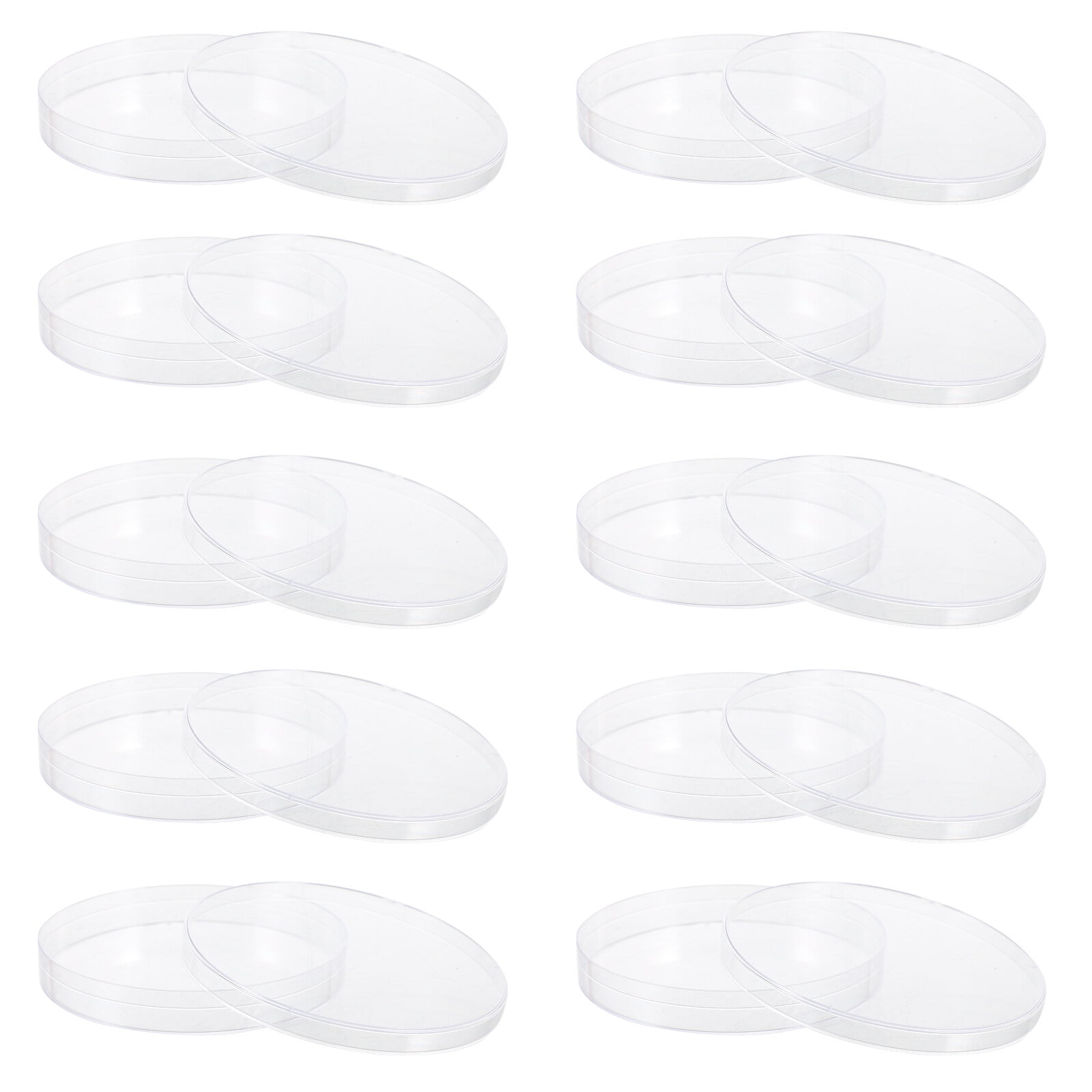 OUNONA 20 Pcs Agar Plates Mycology Petri Dish Insect Observation Dishes ...