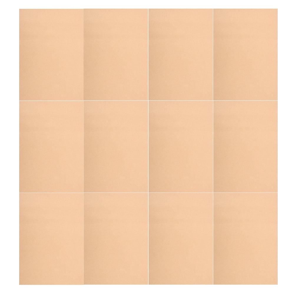 OUNONA 20 Pcs Braille Cardboard Tie Ties Reflective Stickers Beige ...