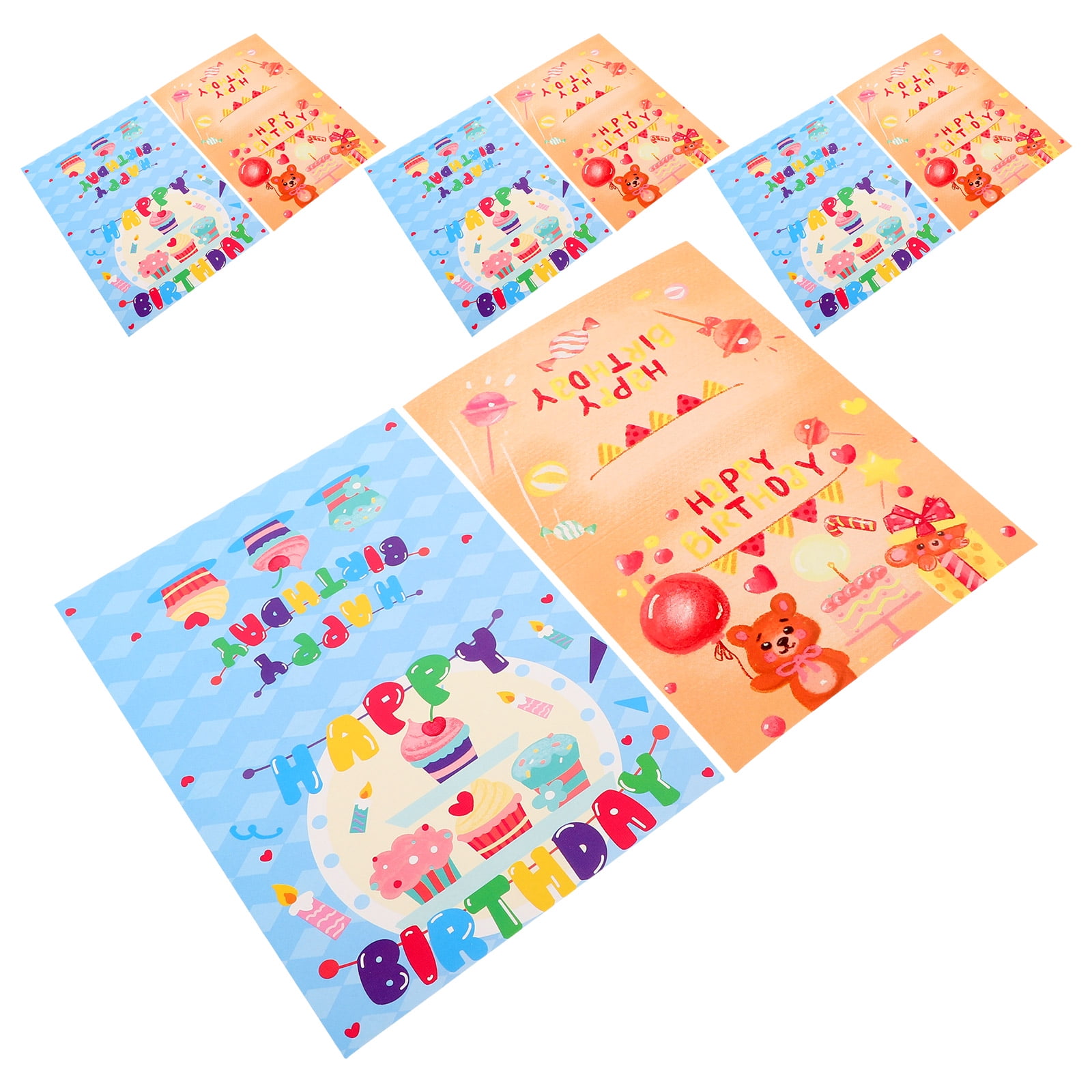 FOLOYORI Birthday Card Bulk 20 Pcs Happy Birthday Cards Multi Color ...