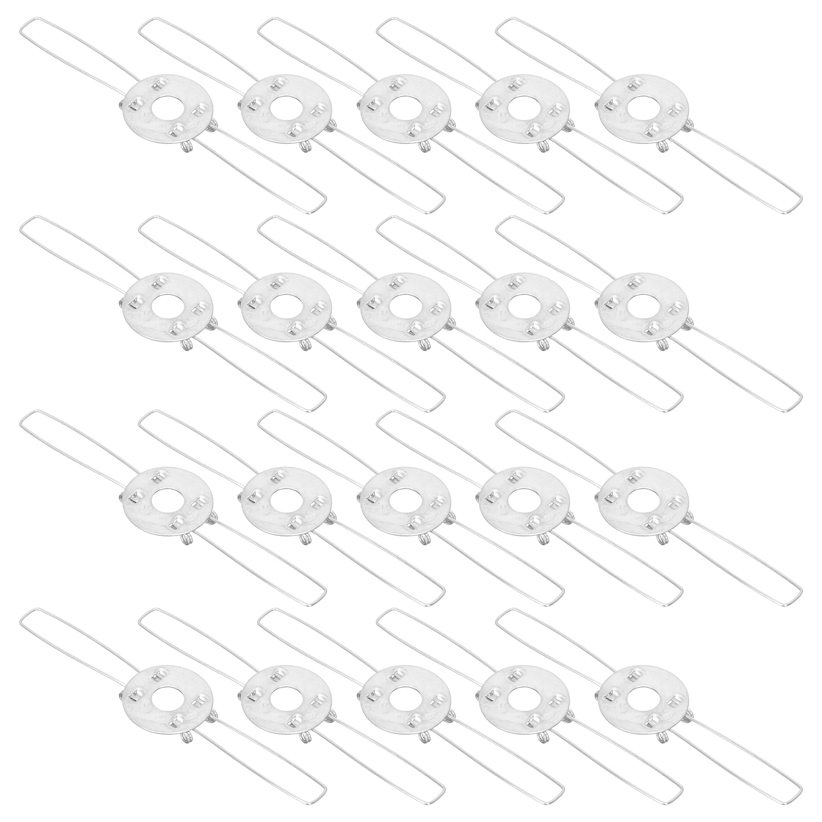 OUNONA 20 Pcs Lamp Shade Attaching Accessories Spring Clip Lampshade ...