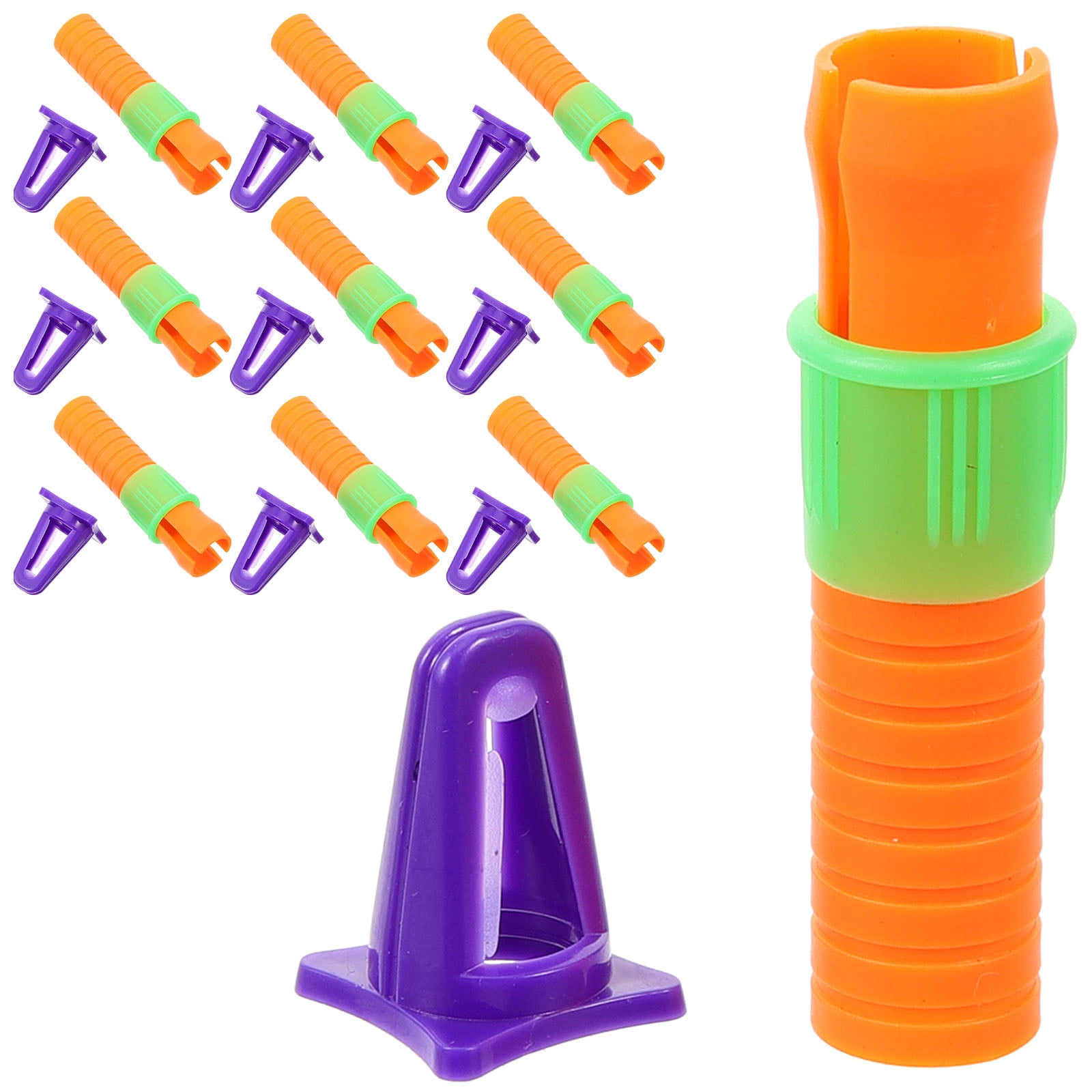 OUNONA Hemoton 20pcs Oil Pen Crayon Extension Holder Pencil Extender ...