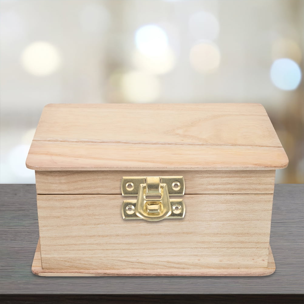 OUNONA 20 Pcs Silver Hasp Lock Toggle Latch Lockable Gift Boxes Yellow ...