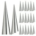 OUNONA 20 Pcs Stainless Steel Croissant Baking Forms For Home And ...