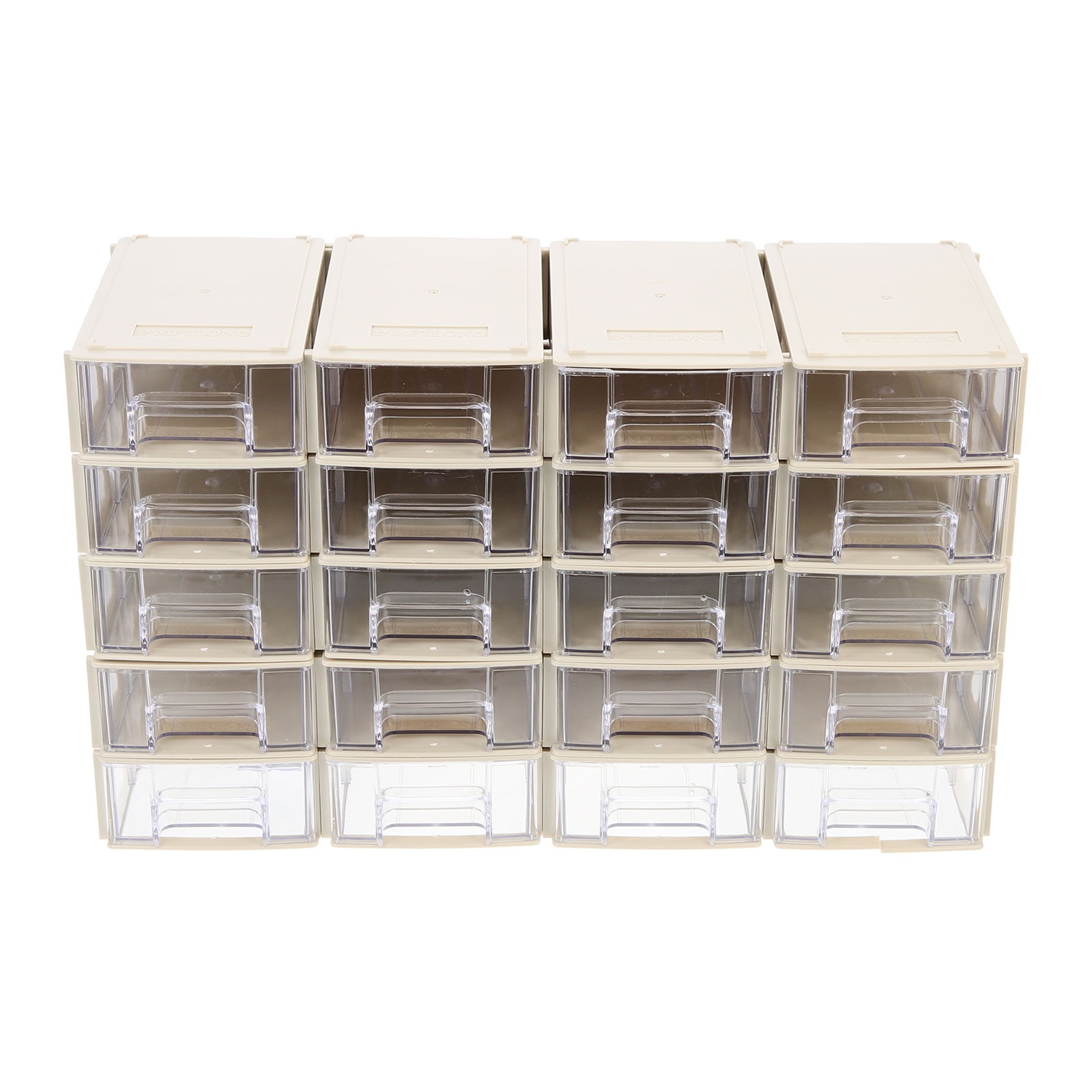 OUNONA 20 Sets Tool Storage Container Craft Organizers and Stackable ...
