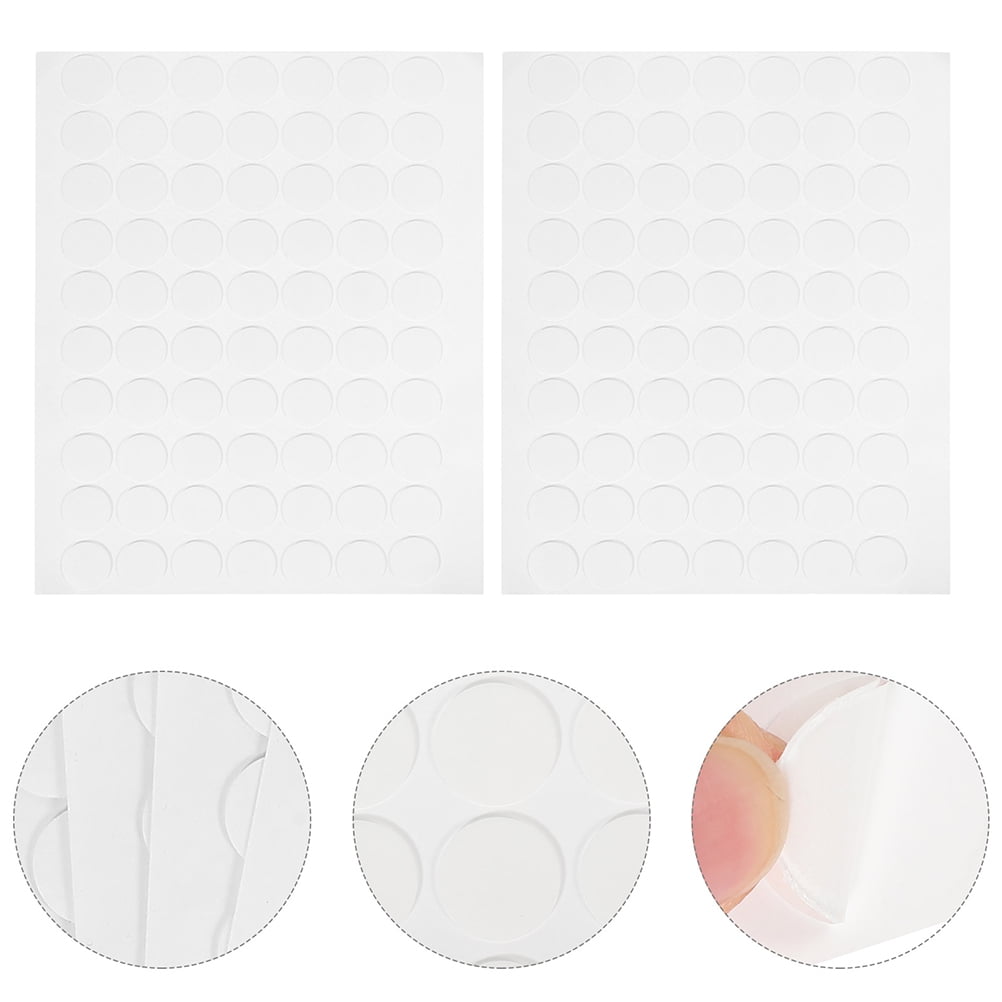 OUNONA 20 Sheet Circle Stickers Label Round Blank Print Self Adhesive ...