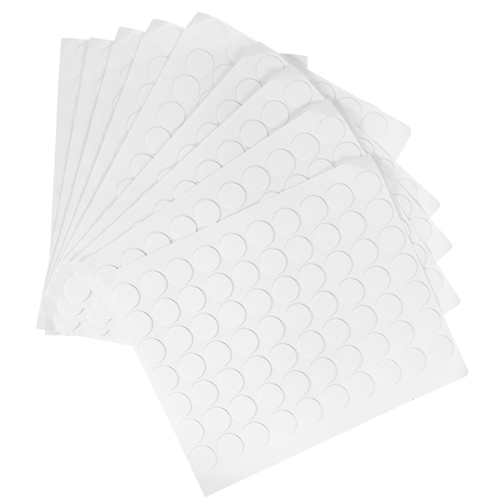 OUNONA 20 Sheet Round Blank Print Stickers for Classroom Self Adhesive ...