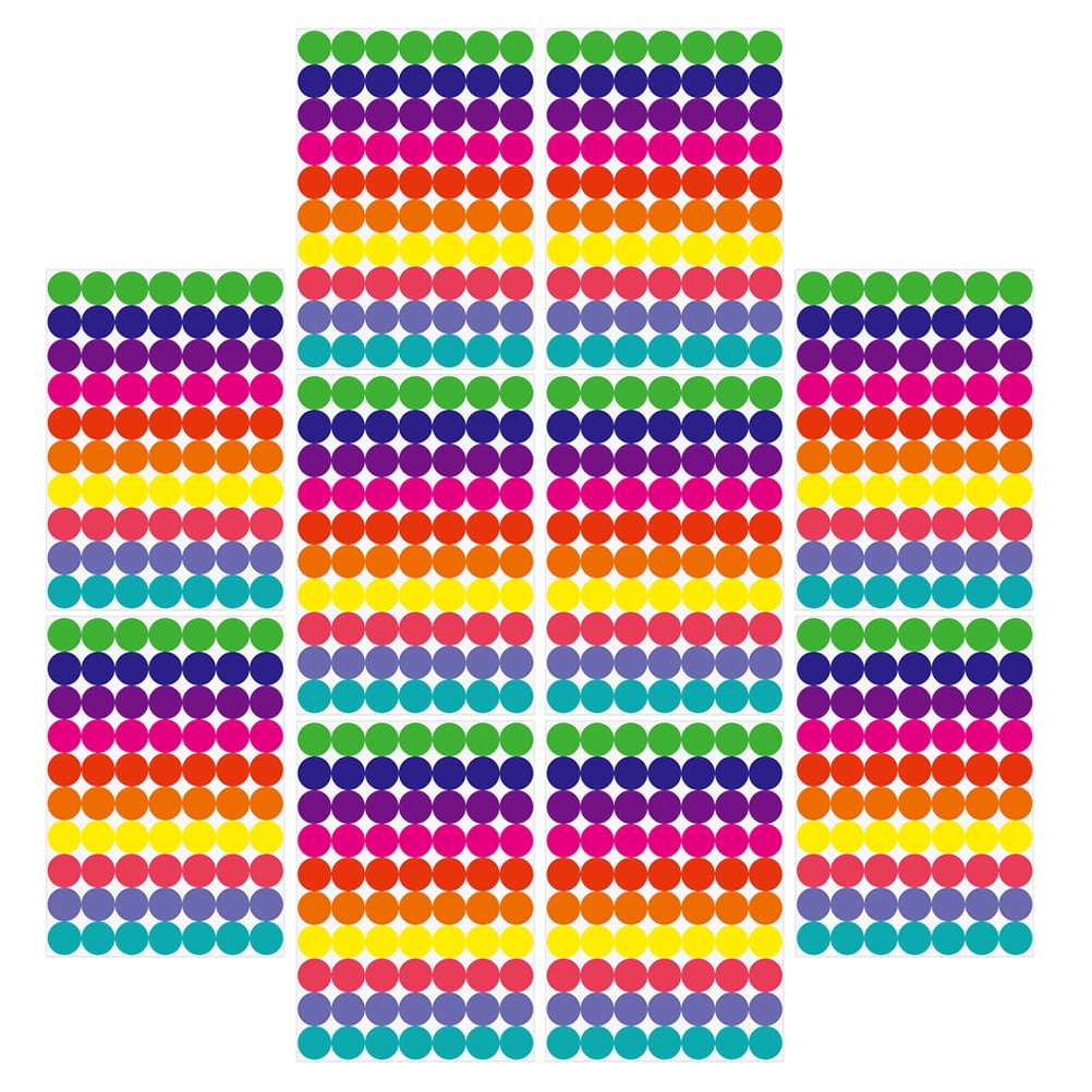 OUNONA 20 Sheets Grid Cardboard Insert Board Cardboard Dot Stickers 2 ...