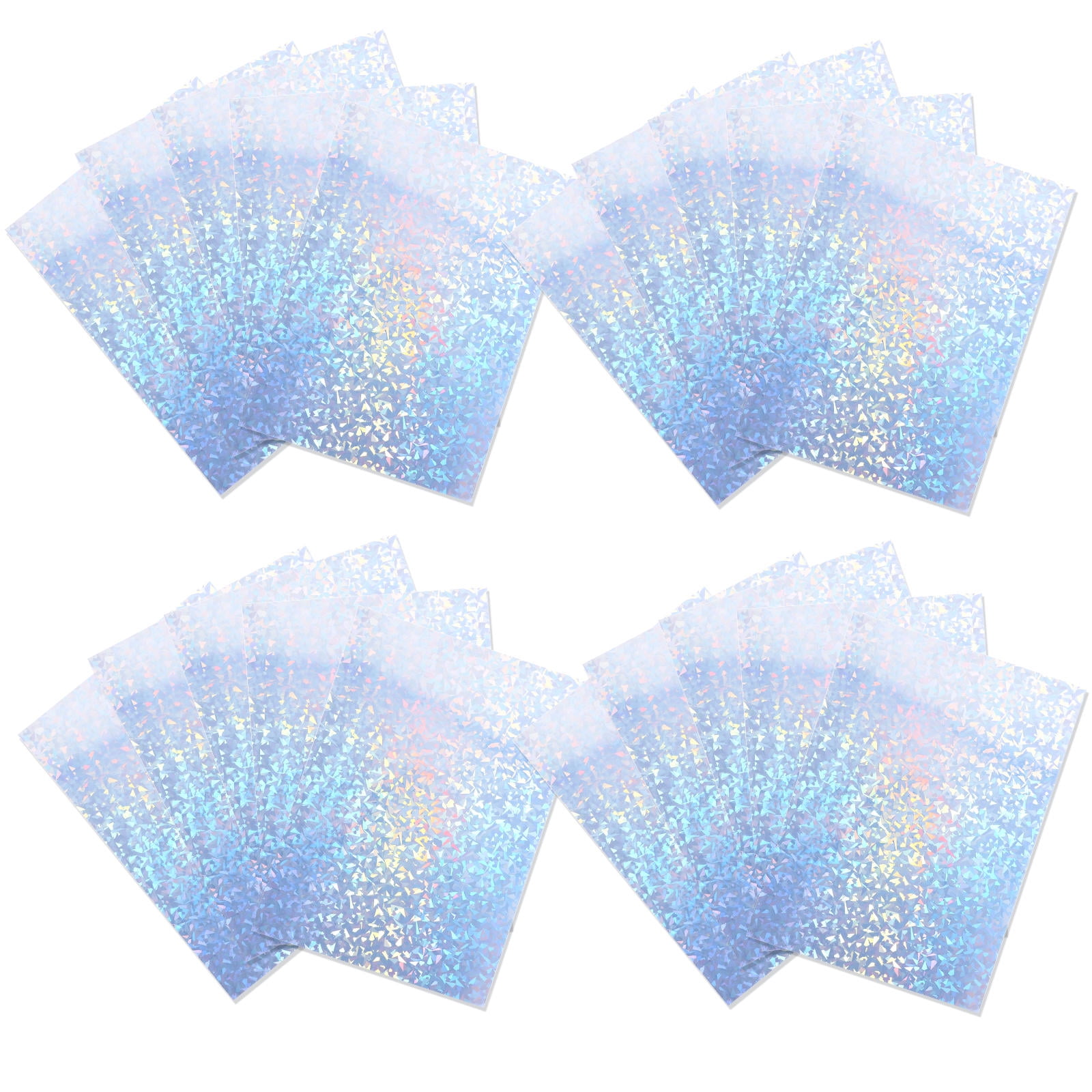 OUNONA 20 Sheets Printer Sticker Paper Adhesive Holographic Printable ...