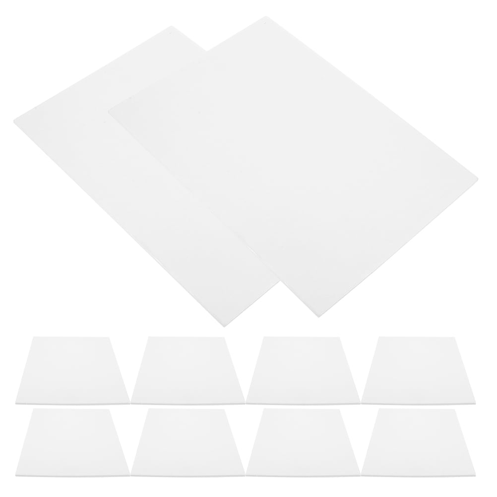 OUNONA 20 Sheets of Foam Board Large Foam Board Blank Poster Board ...