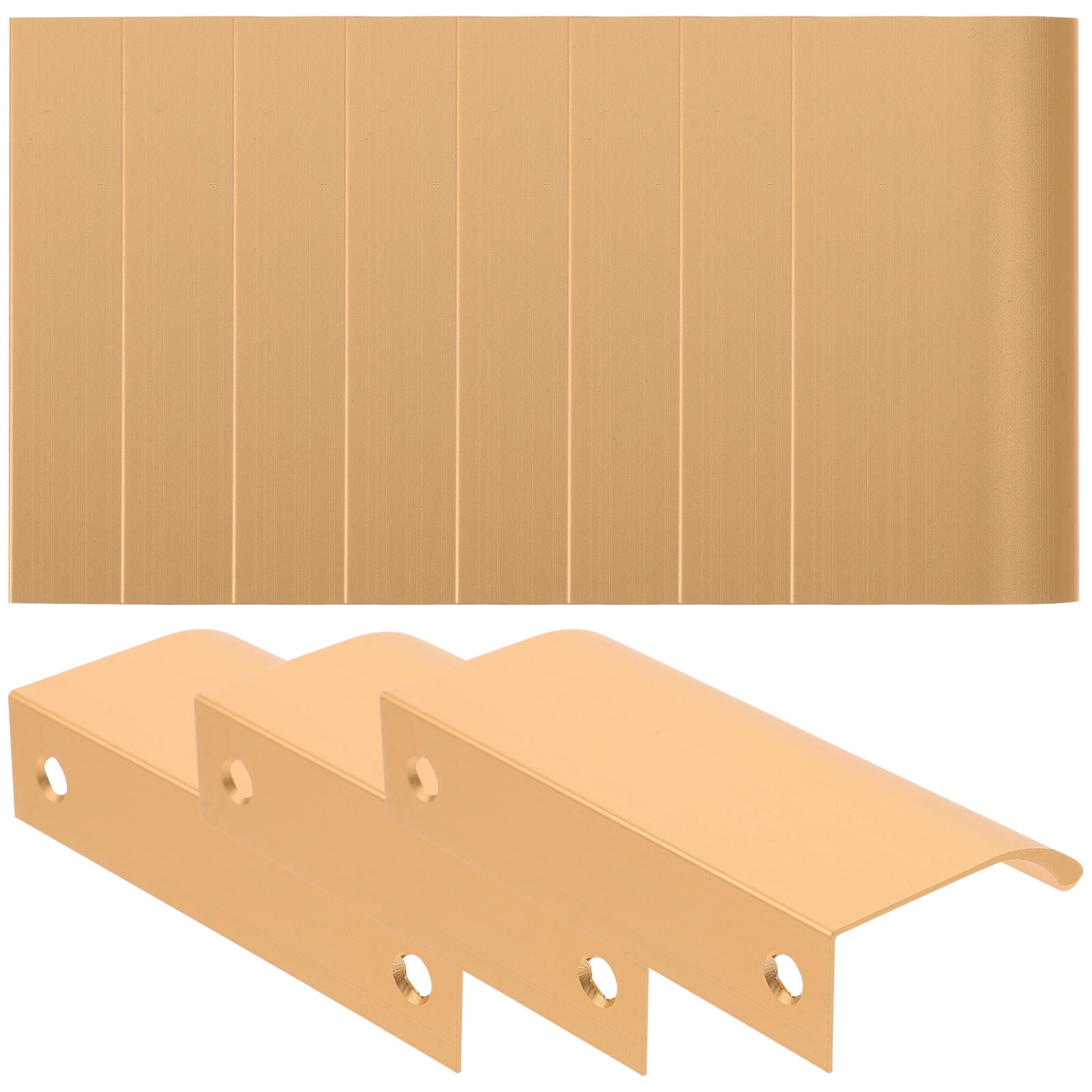 OUNONA 20 pcs Cabinet Door Recessed Handles Door Concealed Pulls ...