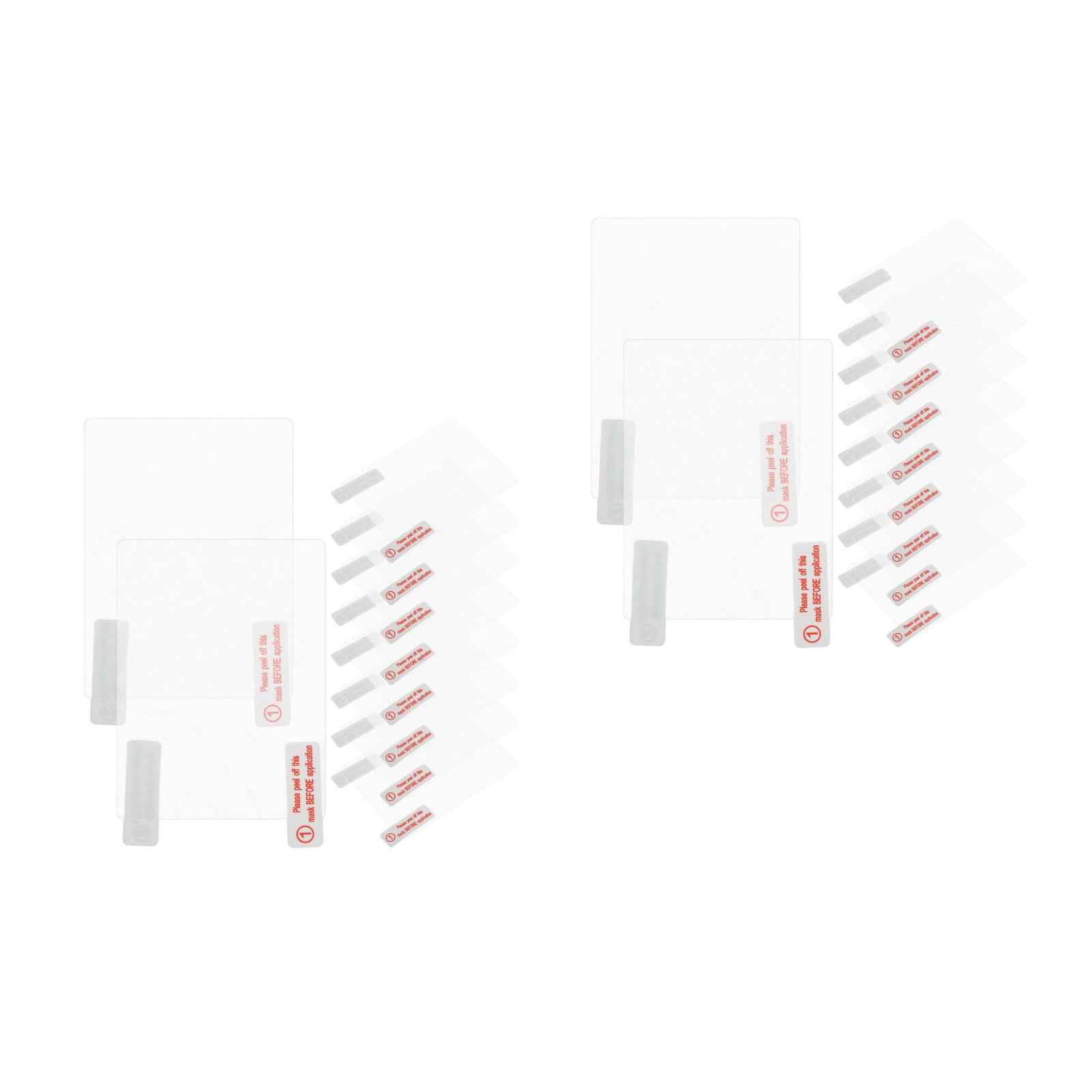 OUNONA 20 pcs Clear Static Cling Window Film For Car Windshield Dashcam ...