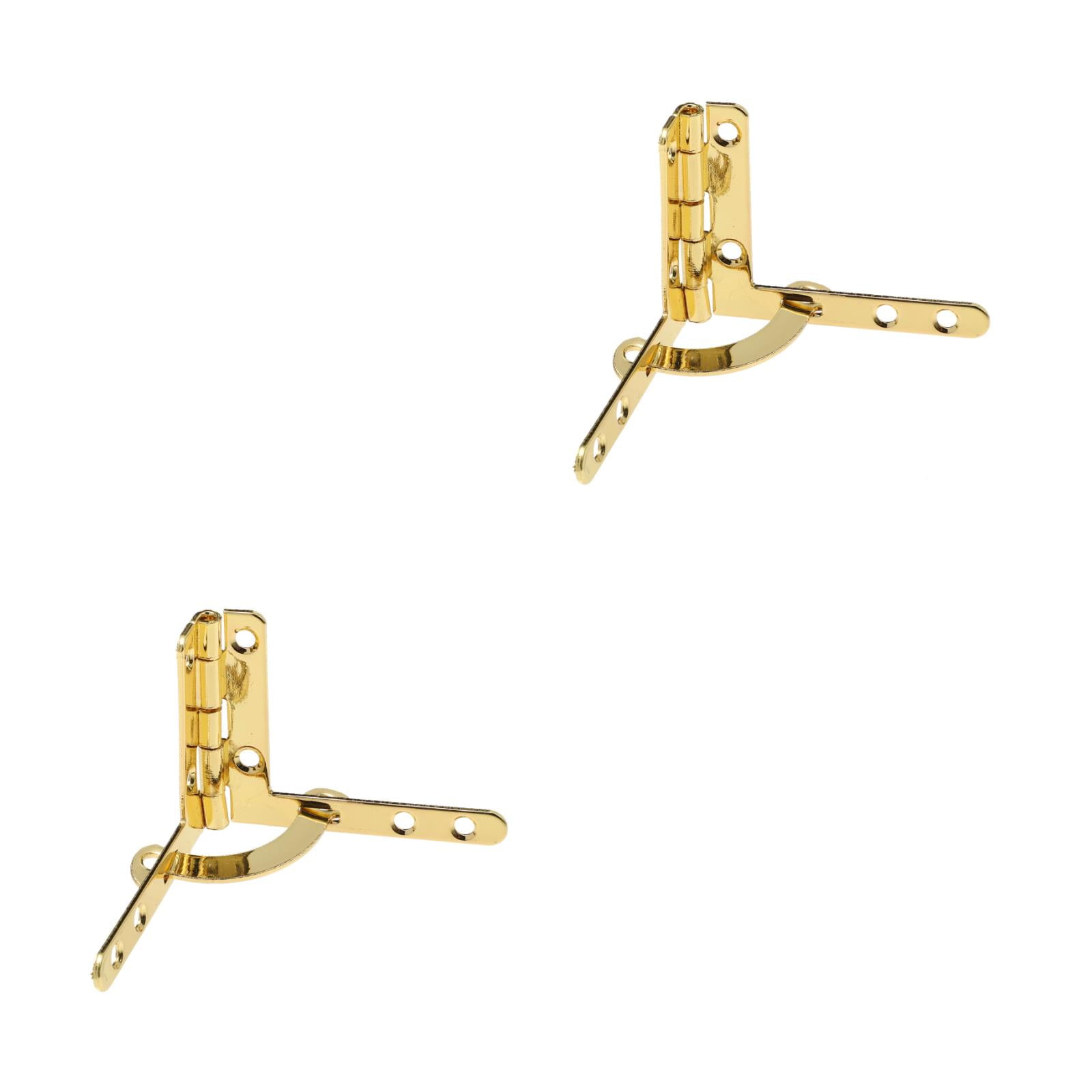 OUNONA 20 pcs Creative Angle Box Hinge Mortise Spring Hinge Folding Lid ...