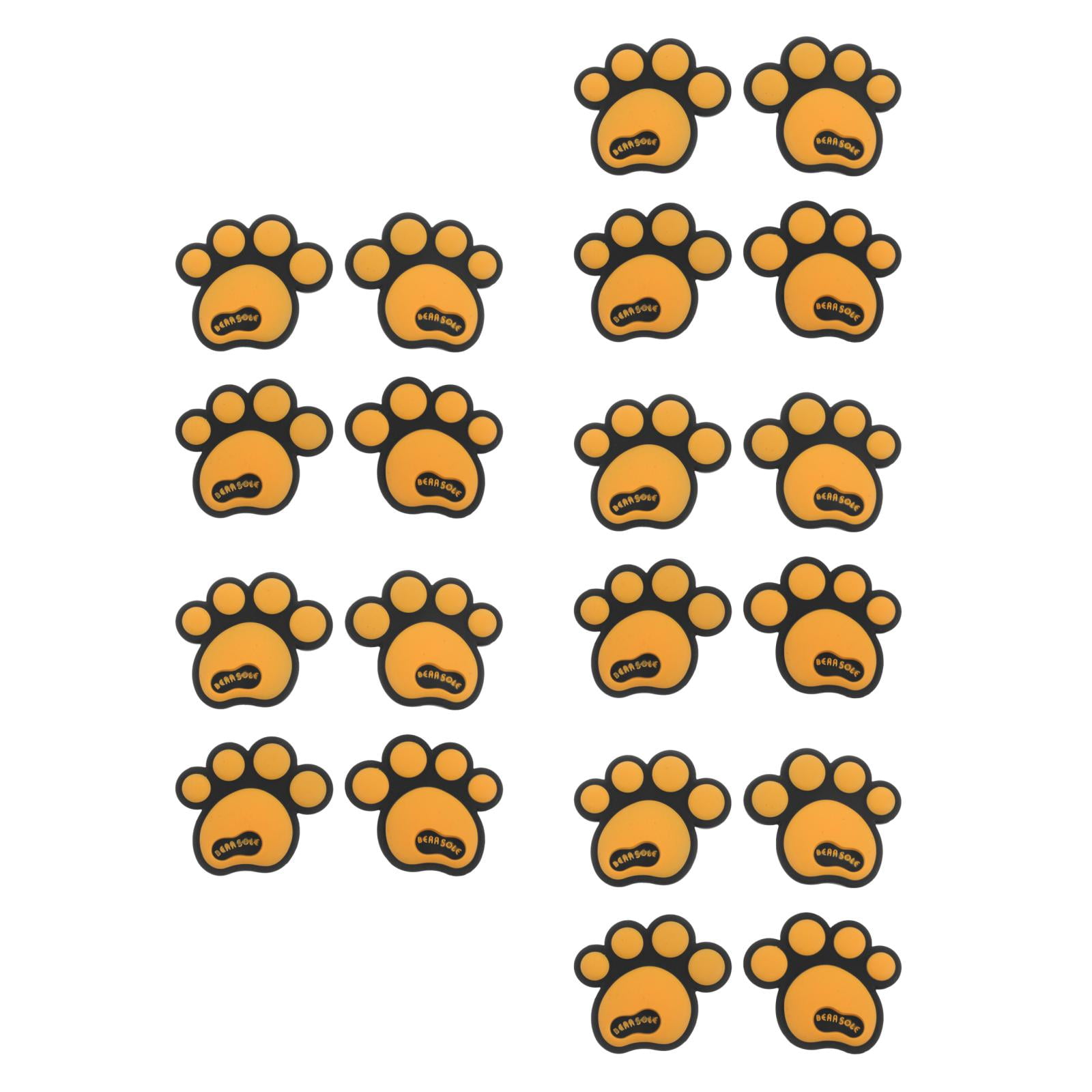 OUNONA 20 pcs Cute Car Decals for Women Waterproof Cartoon Dog Paw ...