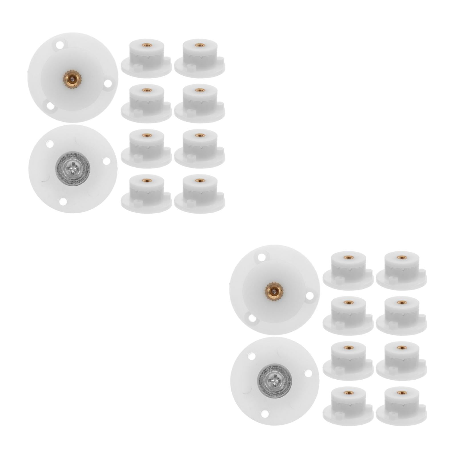 OUNONA 20 pcs Winding Keys Base For Diy Rotary Windup Music Box Plastic ...