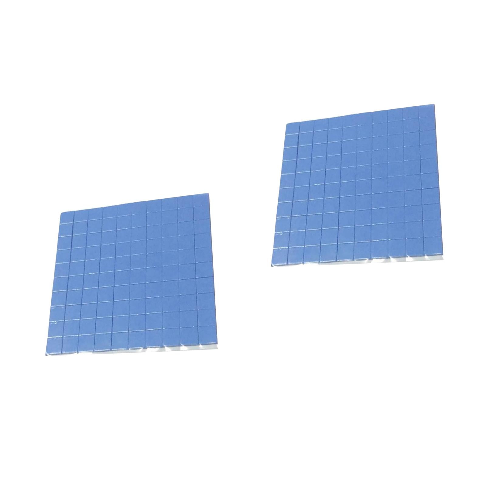 OUNONA 200 PCS Conductive Silicone Pad SSD Thermal Pad CPU Chip Heat ...