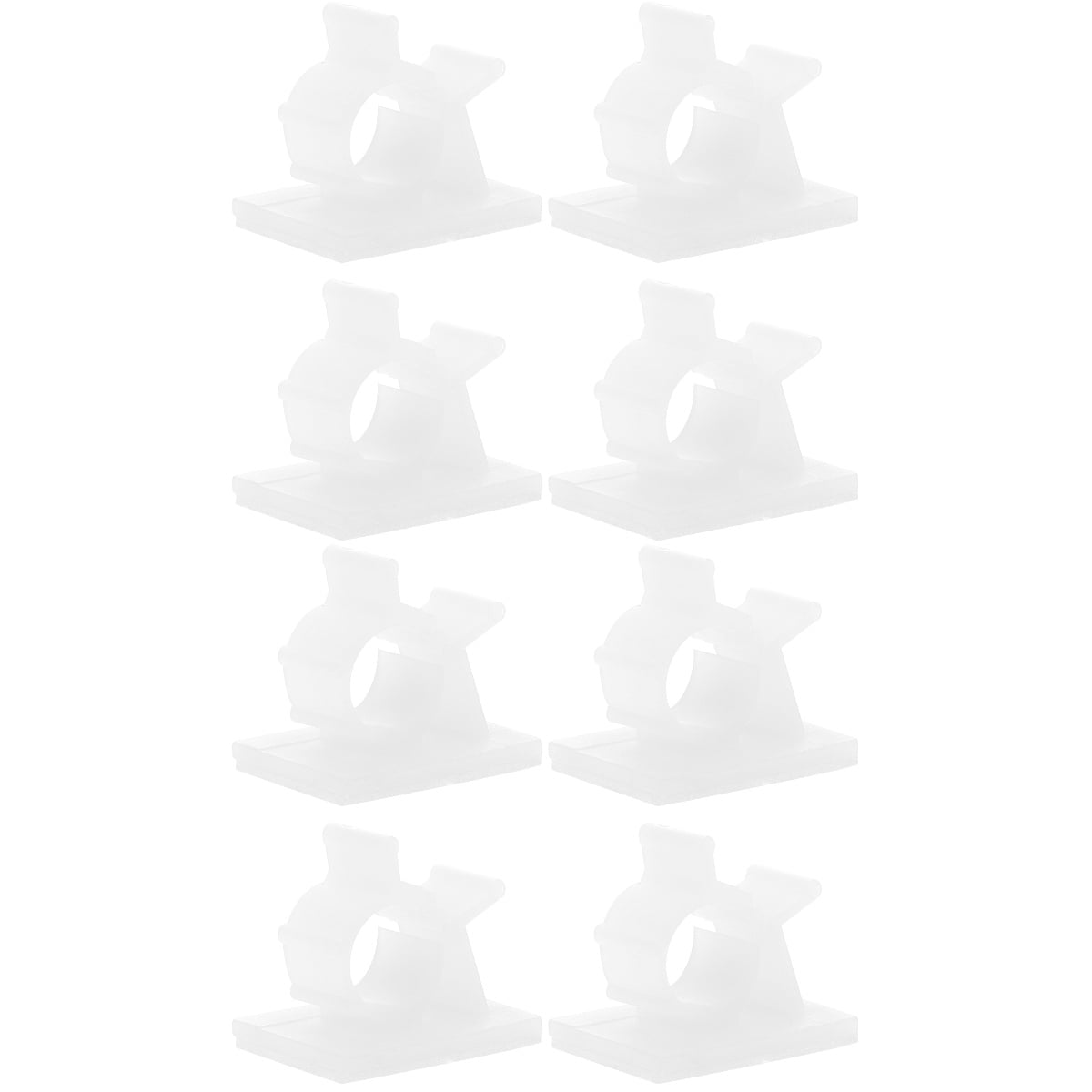 OUNONA 200 Pcs Cable Clips Cord Clips Self Adhesive Cable Holders Cord ...