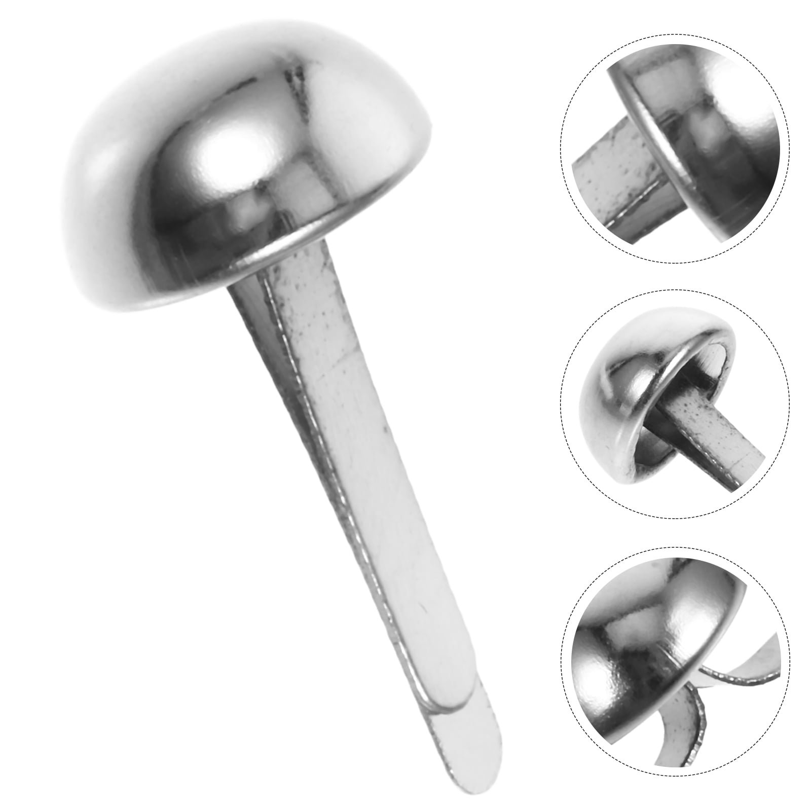 OUNONA 200 Pcs Paper Fasteners Brads for Crafts Small Crafting Pins ...