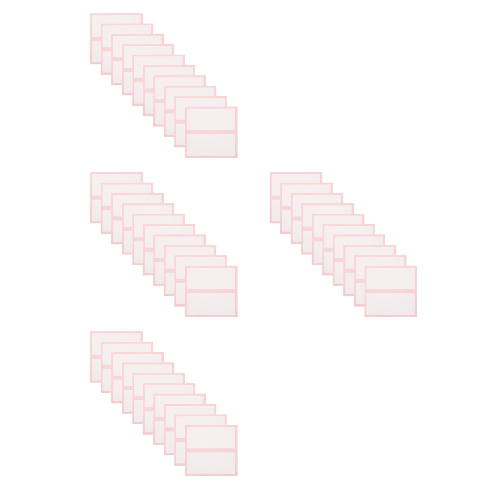 OUNONA 200 Pcs Table Name Cards for Wedding Seating Table Tent Cards ...