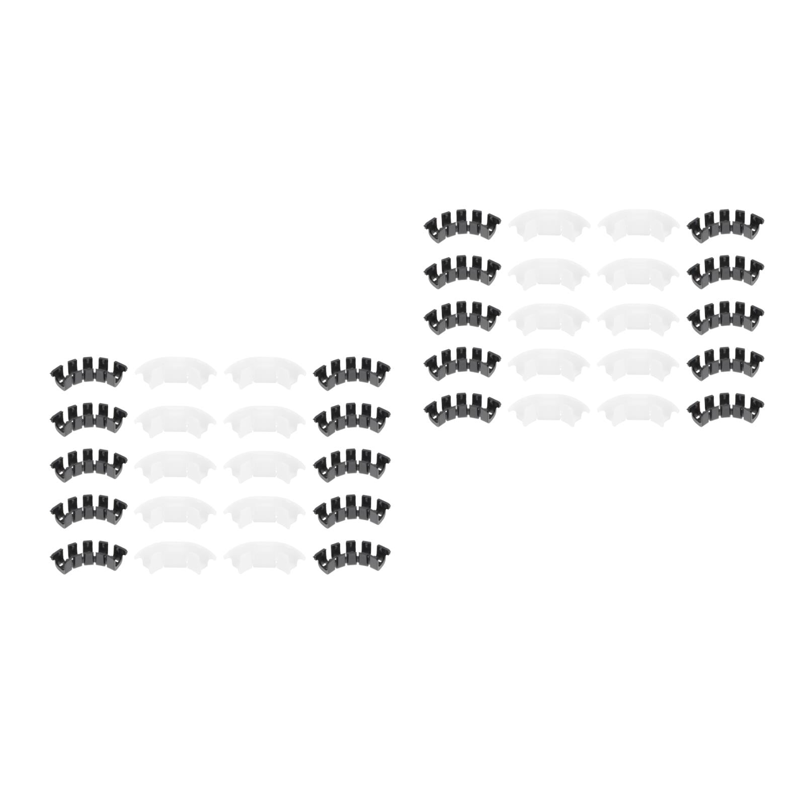 OUNONA 200 pcs 90 Degree Bending Clips Fixing Clips Vegetables Vine ...