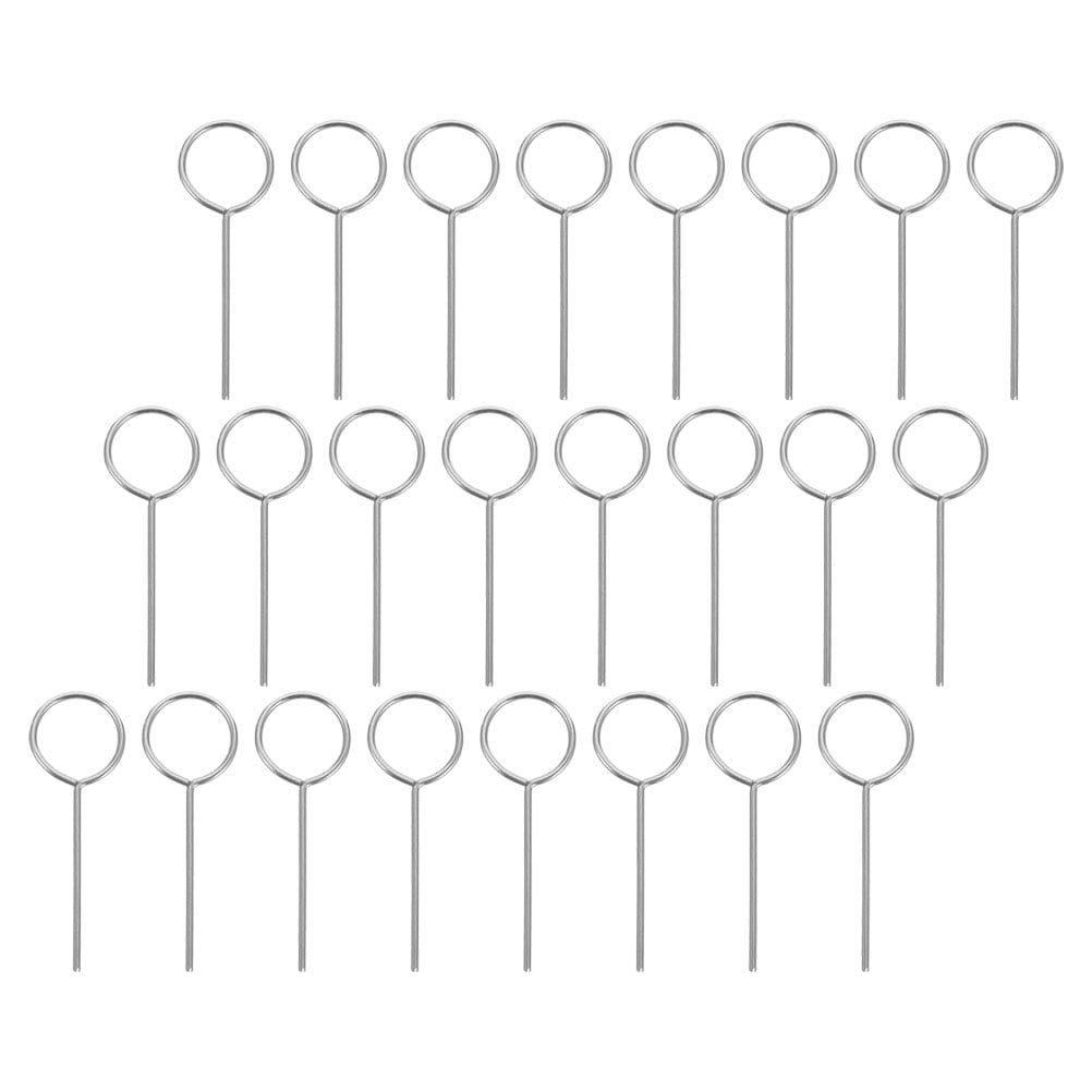 200PCS SIM Ejector Tool Stainless Steel Universal SIM Card Removal Pin ...