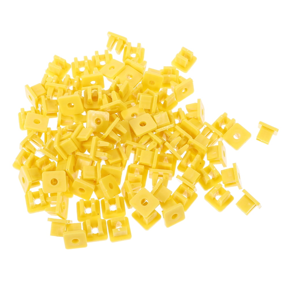 OUNONA 200pcs Car Retainer Clips Engine Cover Clips Fits Bumper License ...