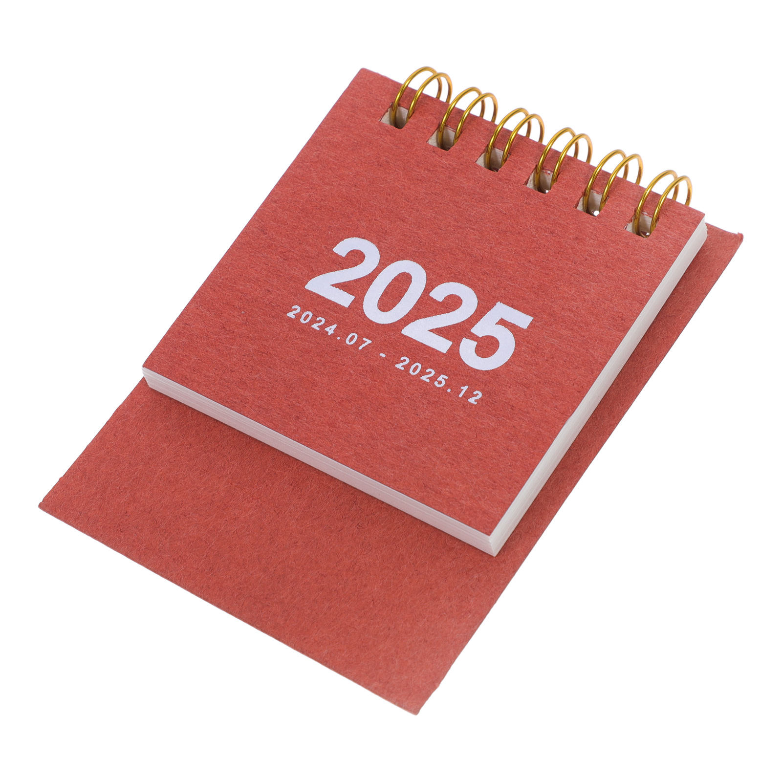 OUNONA 2025 Red Desk Calendar Monthly Planner for Office Desk, Home ...