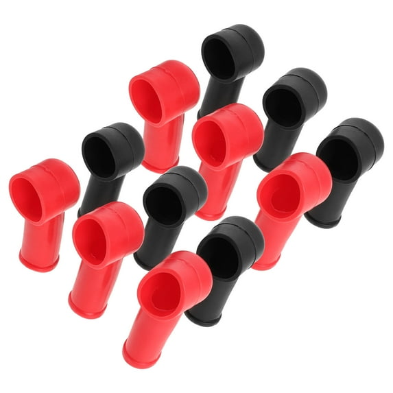 OUNONA 20Pcs Car Battery Terminal Cover PVC Insulator Caps for ...