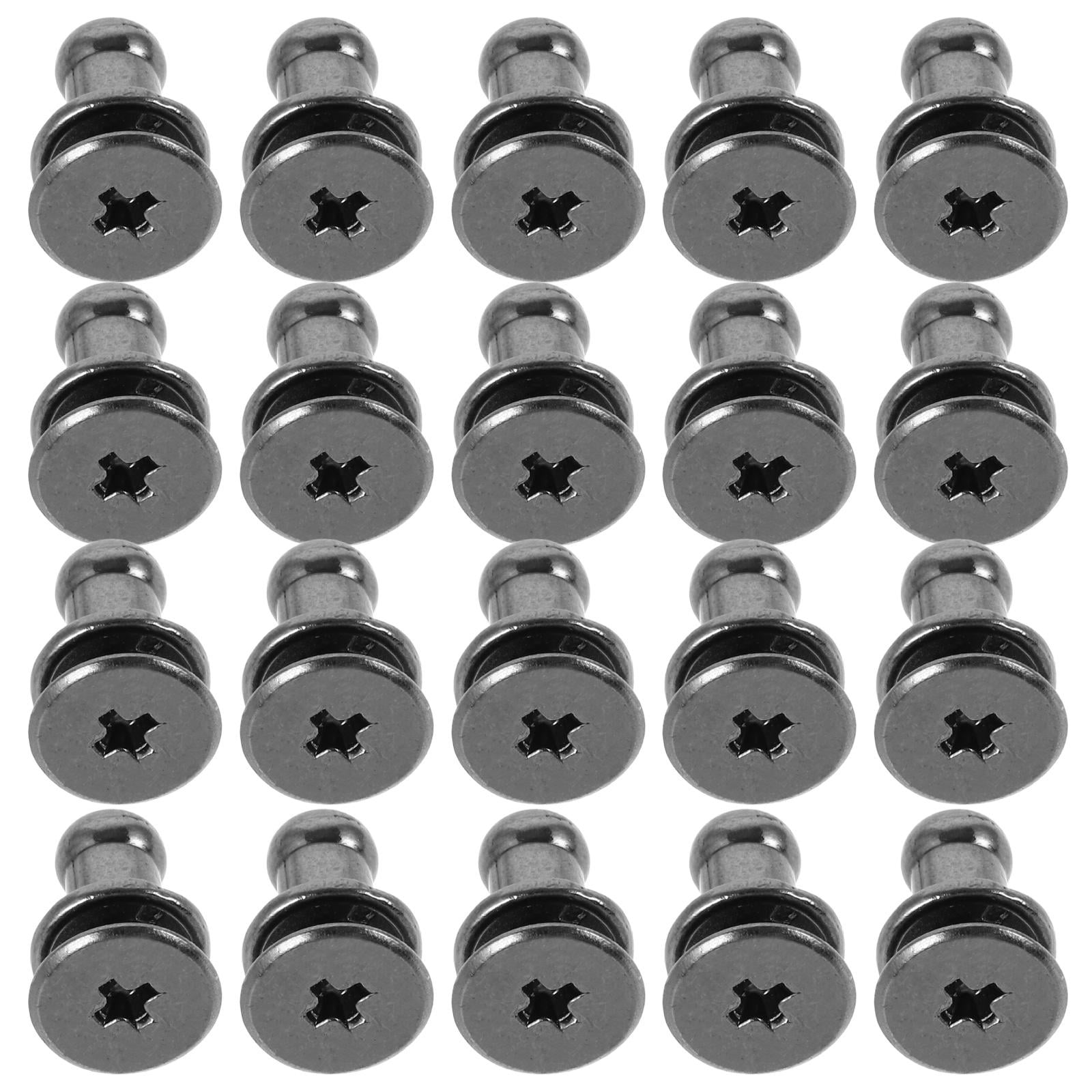 OUNONA 20Pcs Clothing Rivet Metal Iron Rivet Buttons For Diy Projects ...