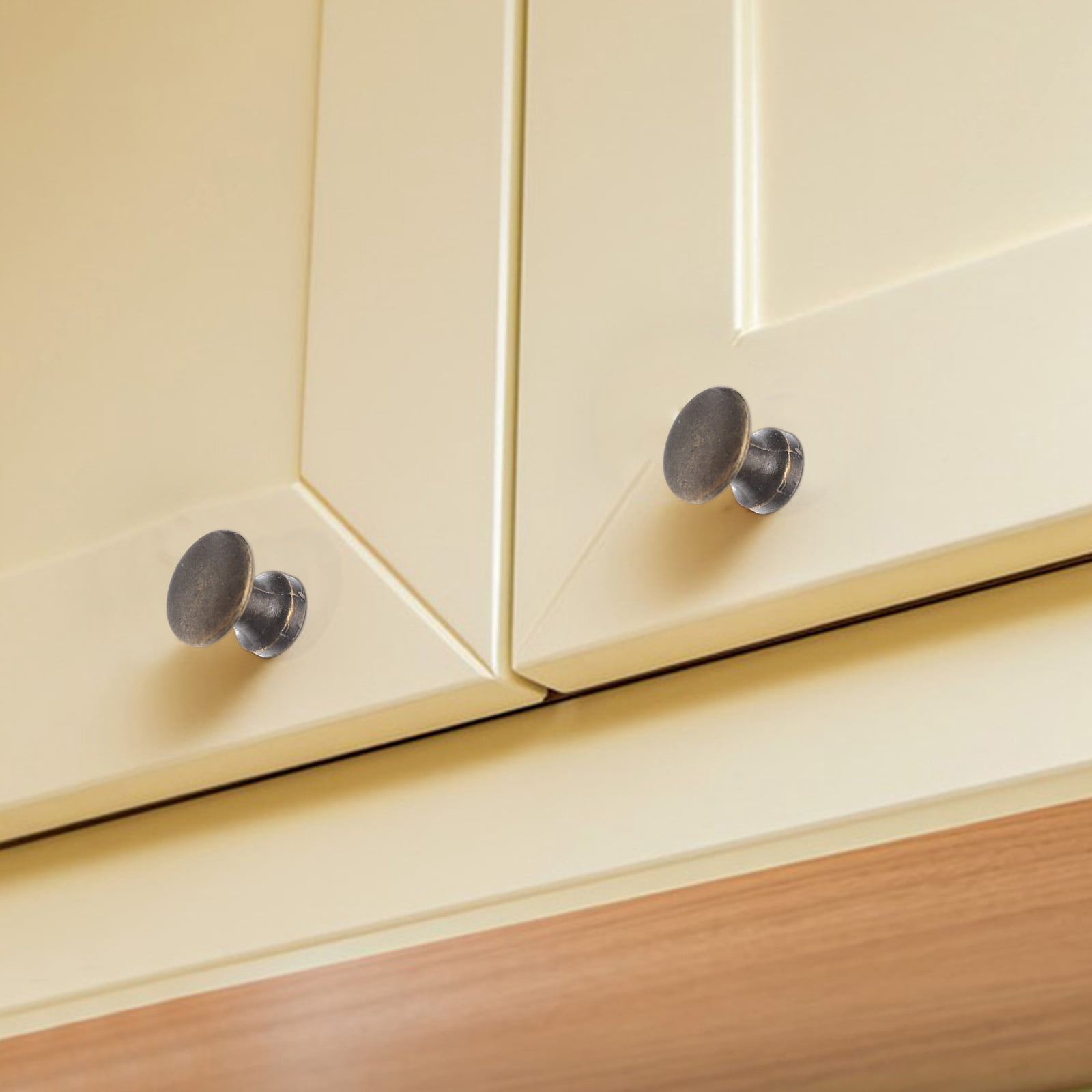 OUNONA 20Pcs Retro Style Metal Drawer Pull Handles for Wardrobes and ...