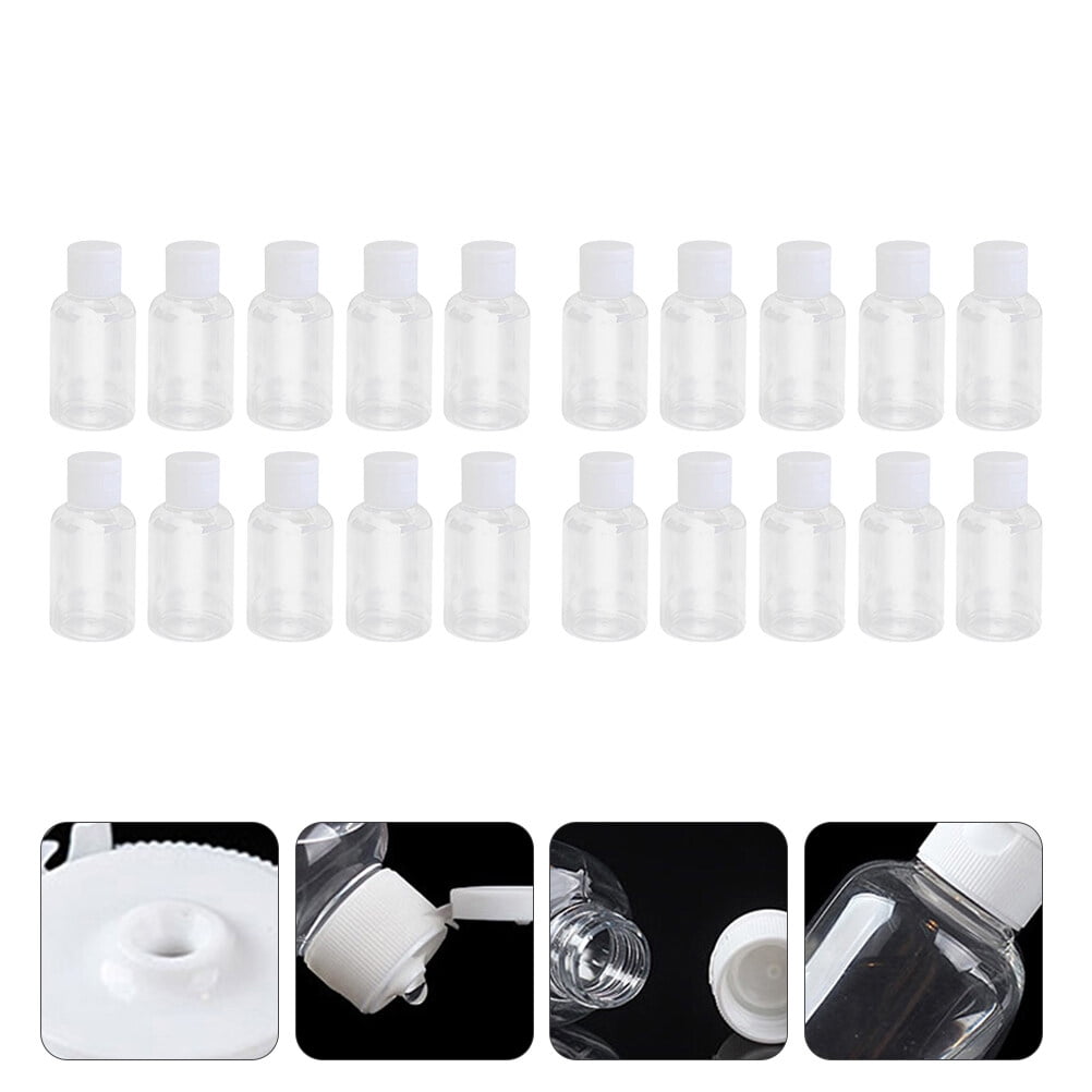 OUNONA Compact Travel Containers 20Pcs High Transparency Plastic for ...