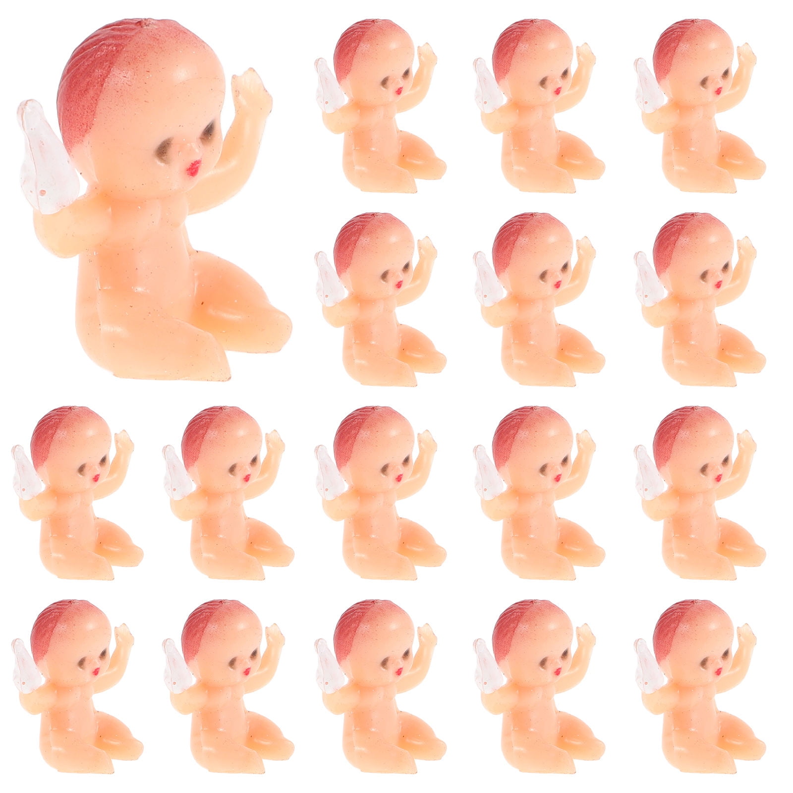 OUNONA 20pcs Baby Shower Accessory Baby Shower Supply Mini Plastic ...