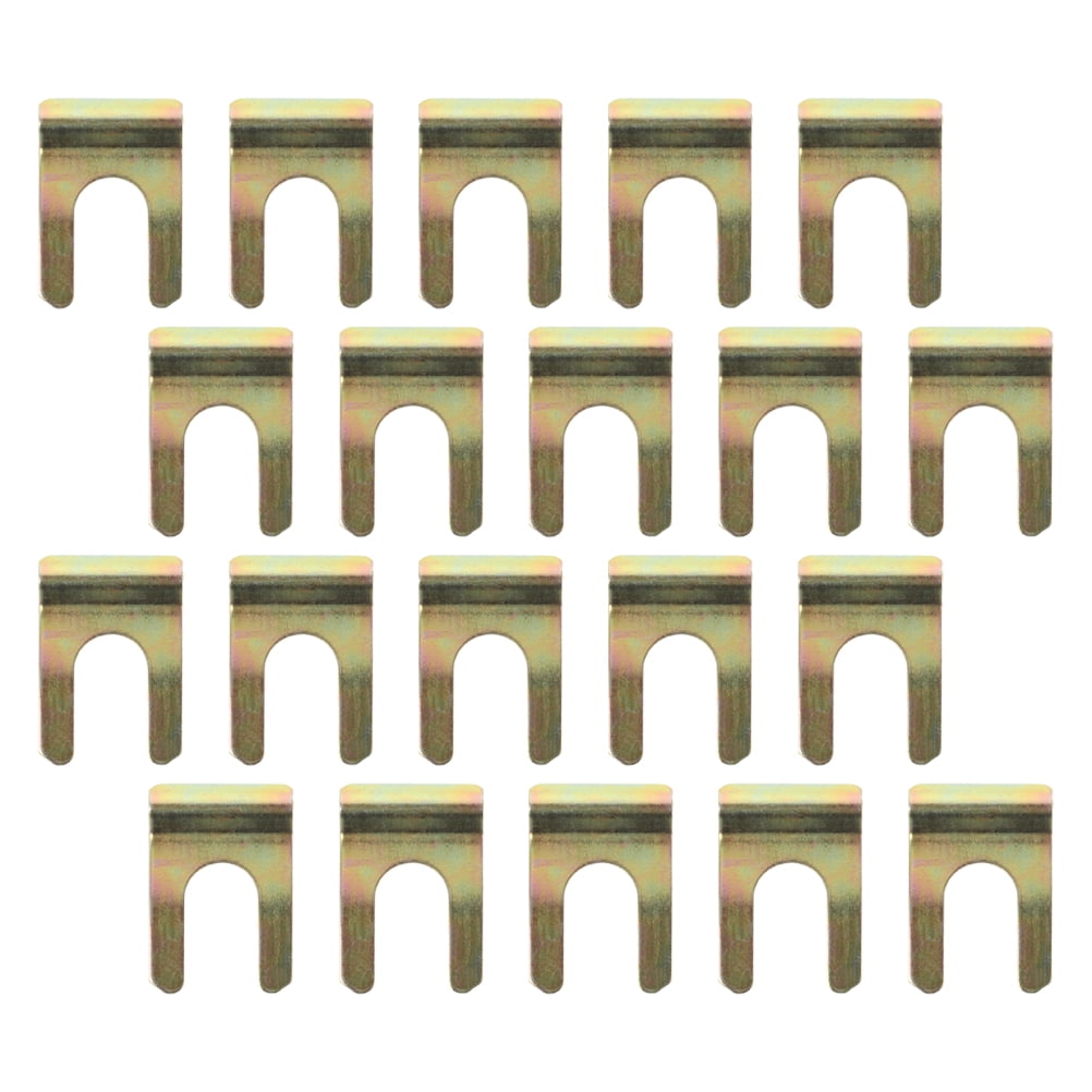 Tineasur 20Pcs Universal Golden Iron Brake Line Clips for Secure Fuel ...