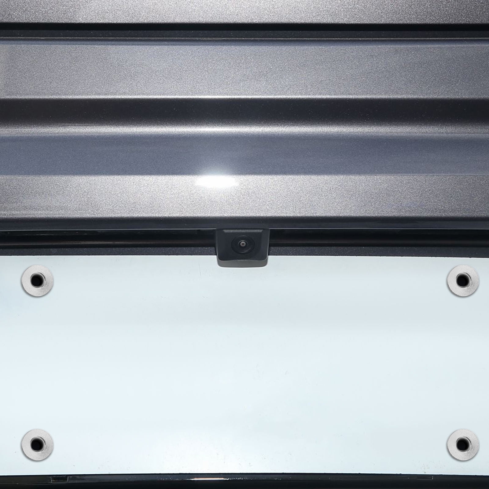 OUNONA 20pcs Car License Plate Screw Metal Fasteners Easy to Use ...