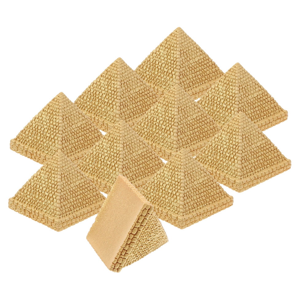 OUNONA 20pcs Egyptian Pyramid Figurines Mini Resin Pyramid for Office ...