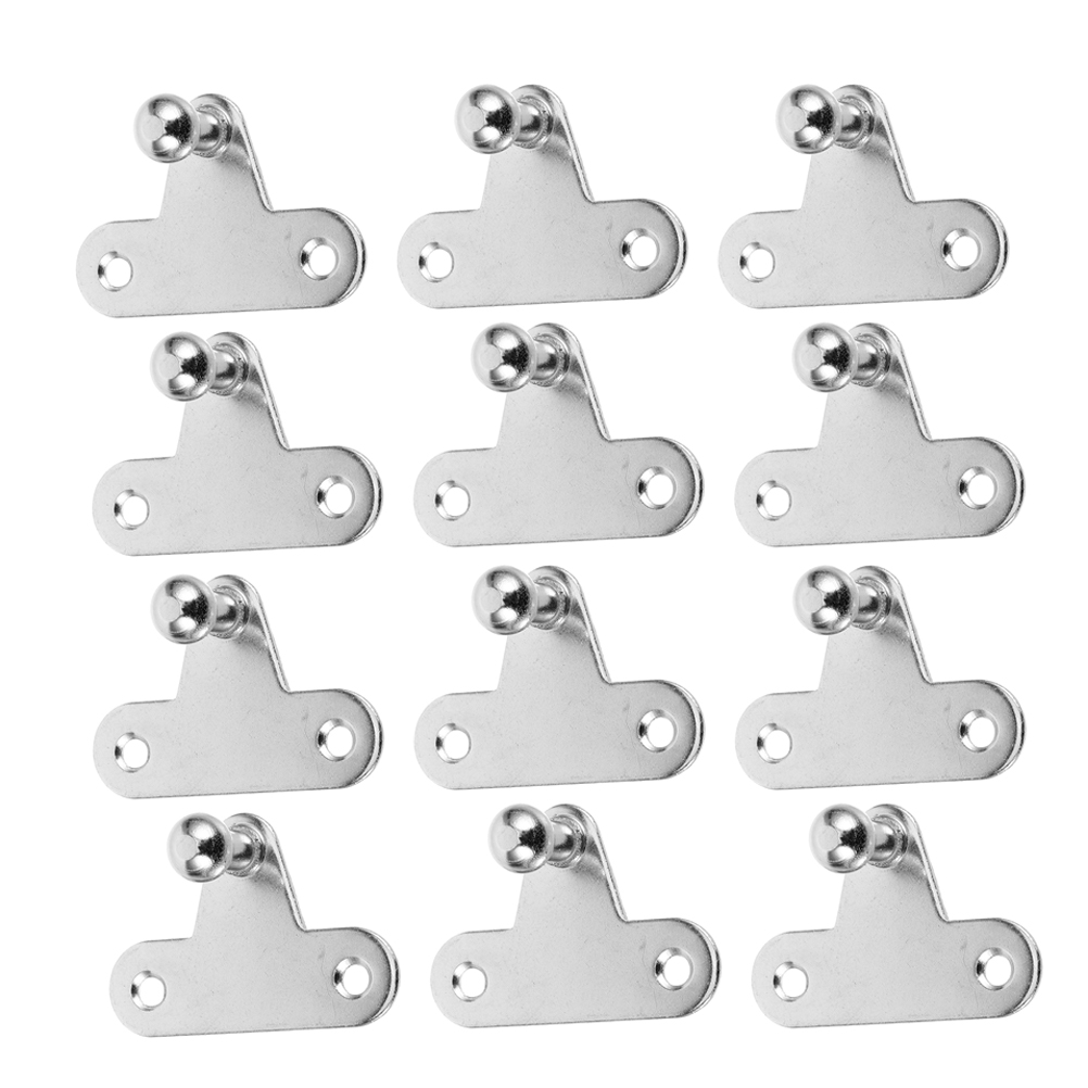 OUNONA 20pcs Gas Strut Mounting Brackets Triangle Base Mounting Ball ...