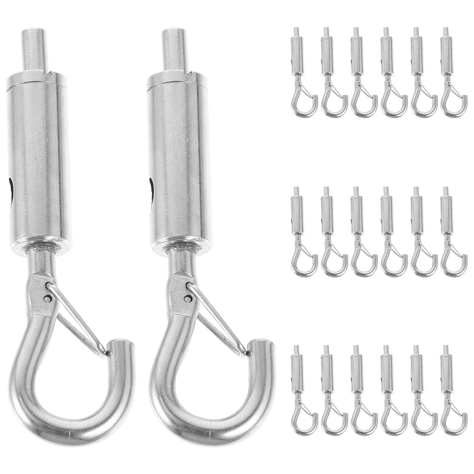 OUNONA 20pcs Hook And Eye Turnbuckle Wire Tensioner Turn Buckle Wire ...