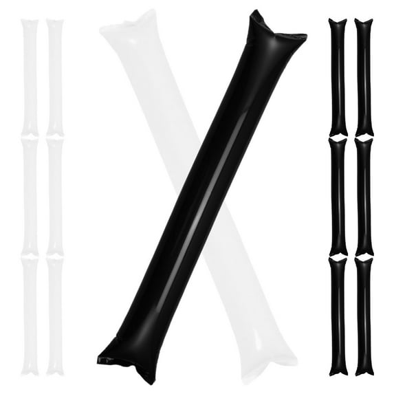 OUNONA 20pcs Inflatable Cheer Sticks Inflatable Sticks Noisemaker ...