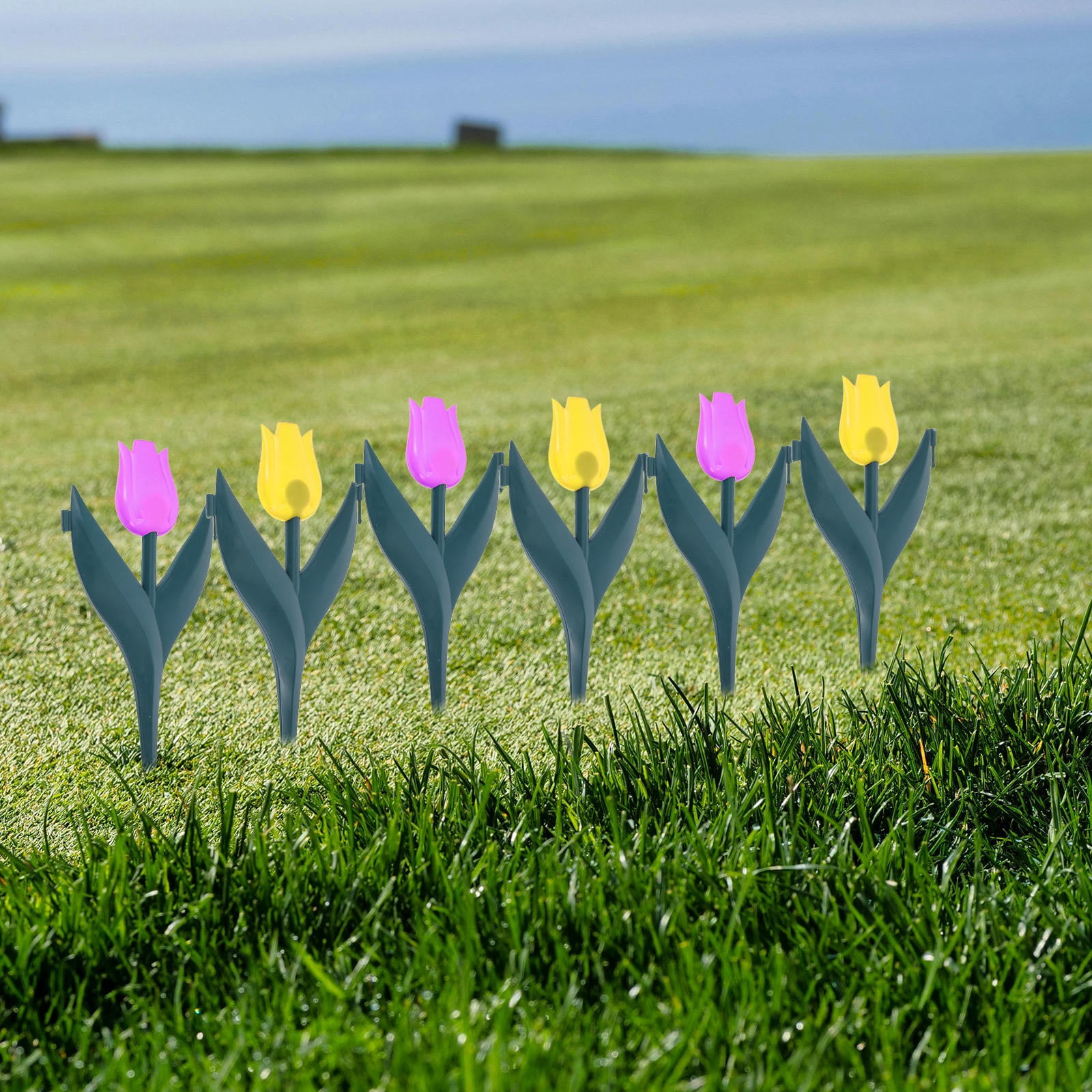 OUNONA 20pcs Landscape Edging and Tulip Garden Edging for Landscaping ...