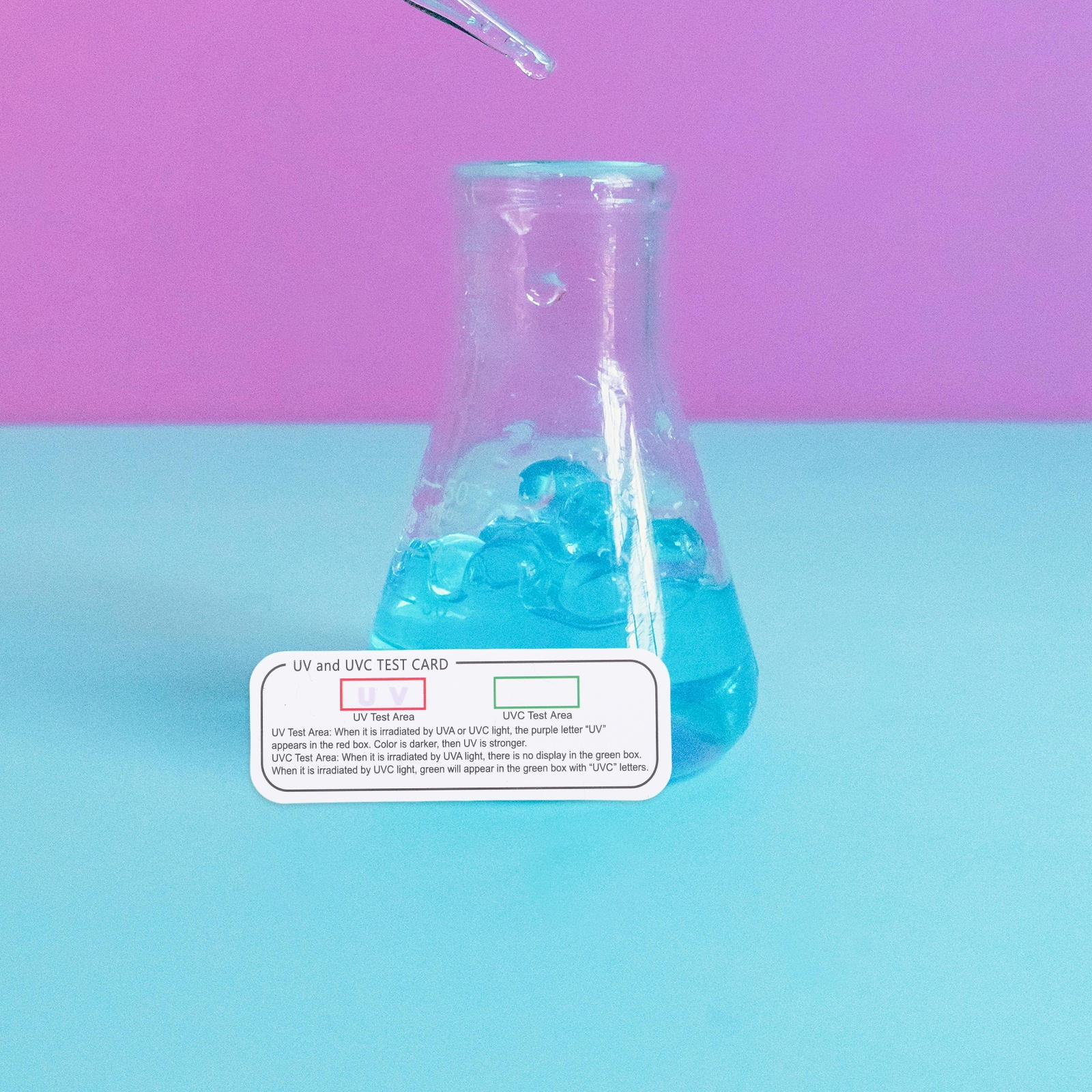 OUNONA 20pcs Light Test Cards for UVA and UVC Detection Wavelength ...