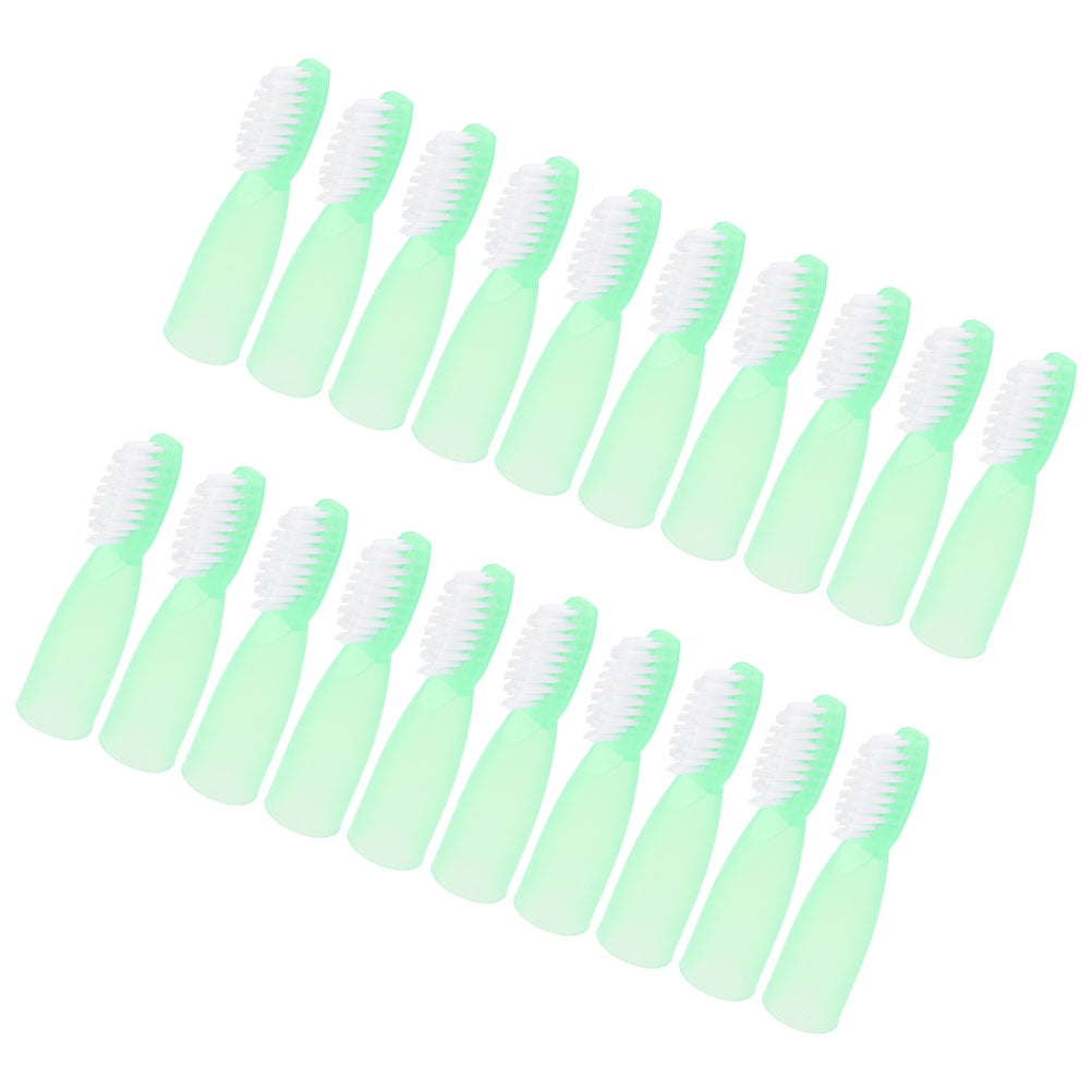 OUNONA 20pcs Mini Size Toothbrush Soft Bristles Toothbrushes Prison ...