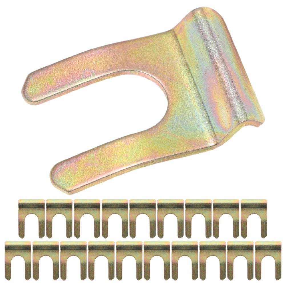 OUNONA 20pcs Positioning Retaining Clip Line Fixing Clip Iron ...