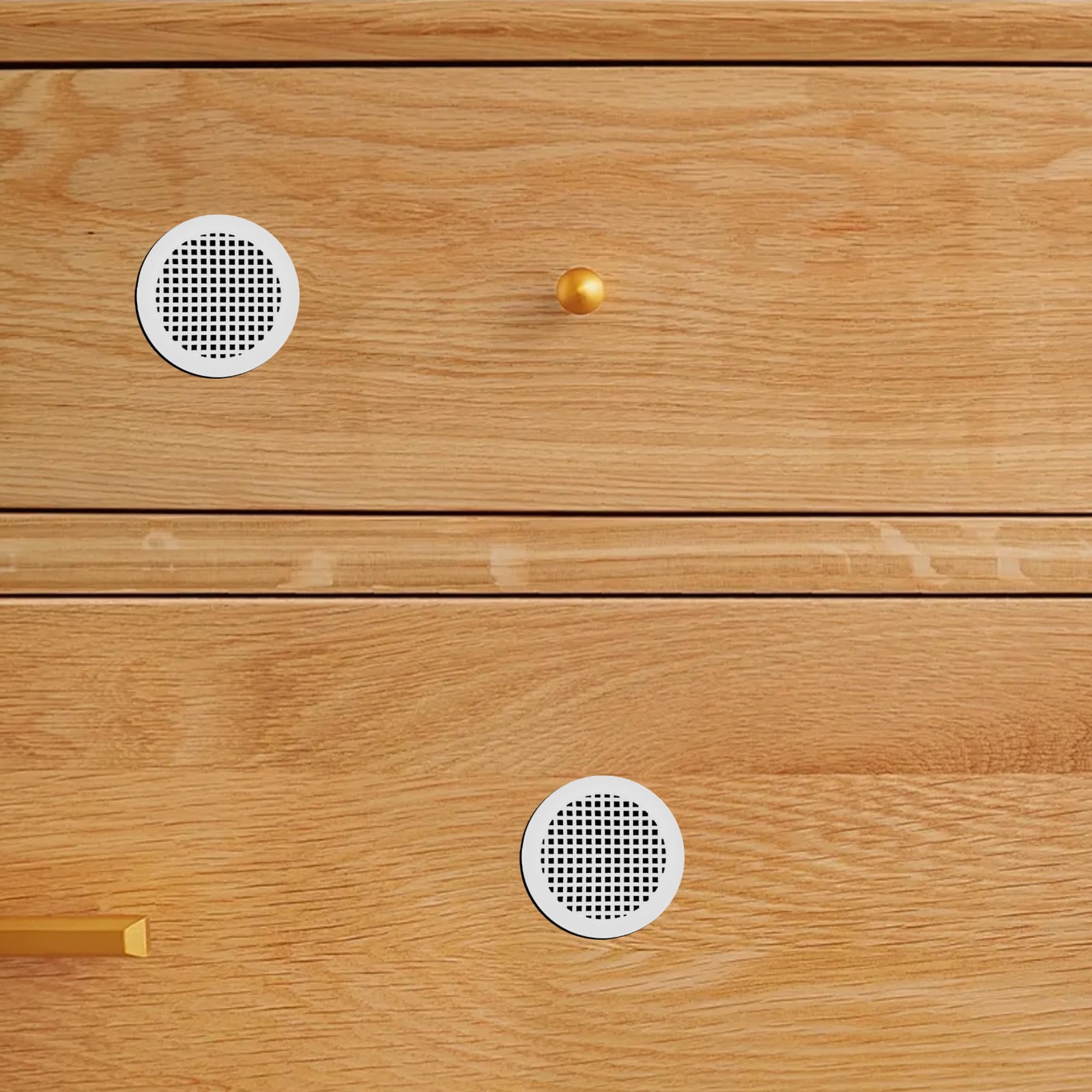 OUNONA 20pcs Round Vent Covers for Cabinet Furniture Air Vents Small ...